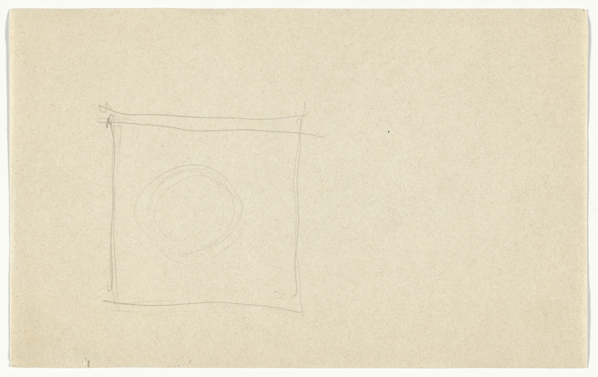 Ludwig Mies van der Rohe. Unidentified project (Sketch). c.1940-1960 | MoMA