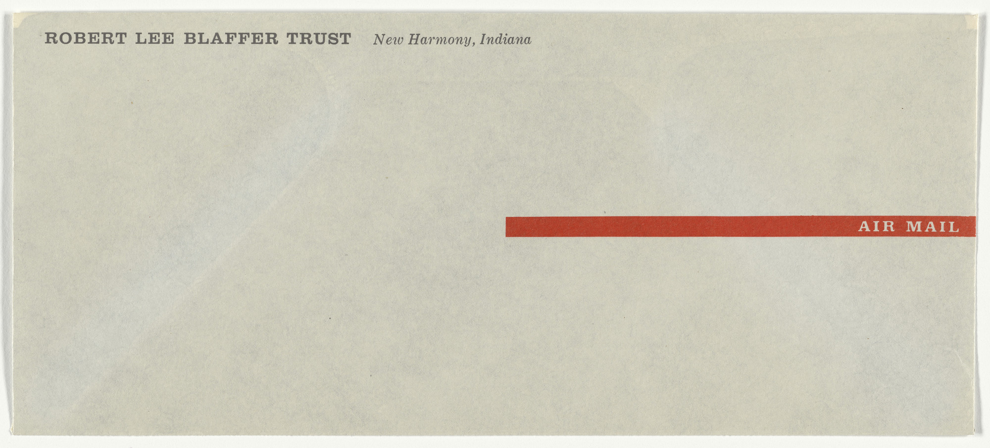 Elaine Lustig Cohen. Robert Lee Blaffer Trust stationery. 1960 | MoMA