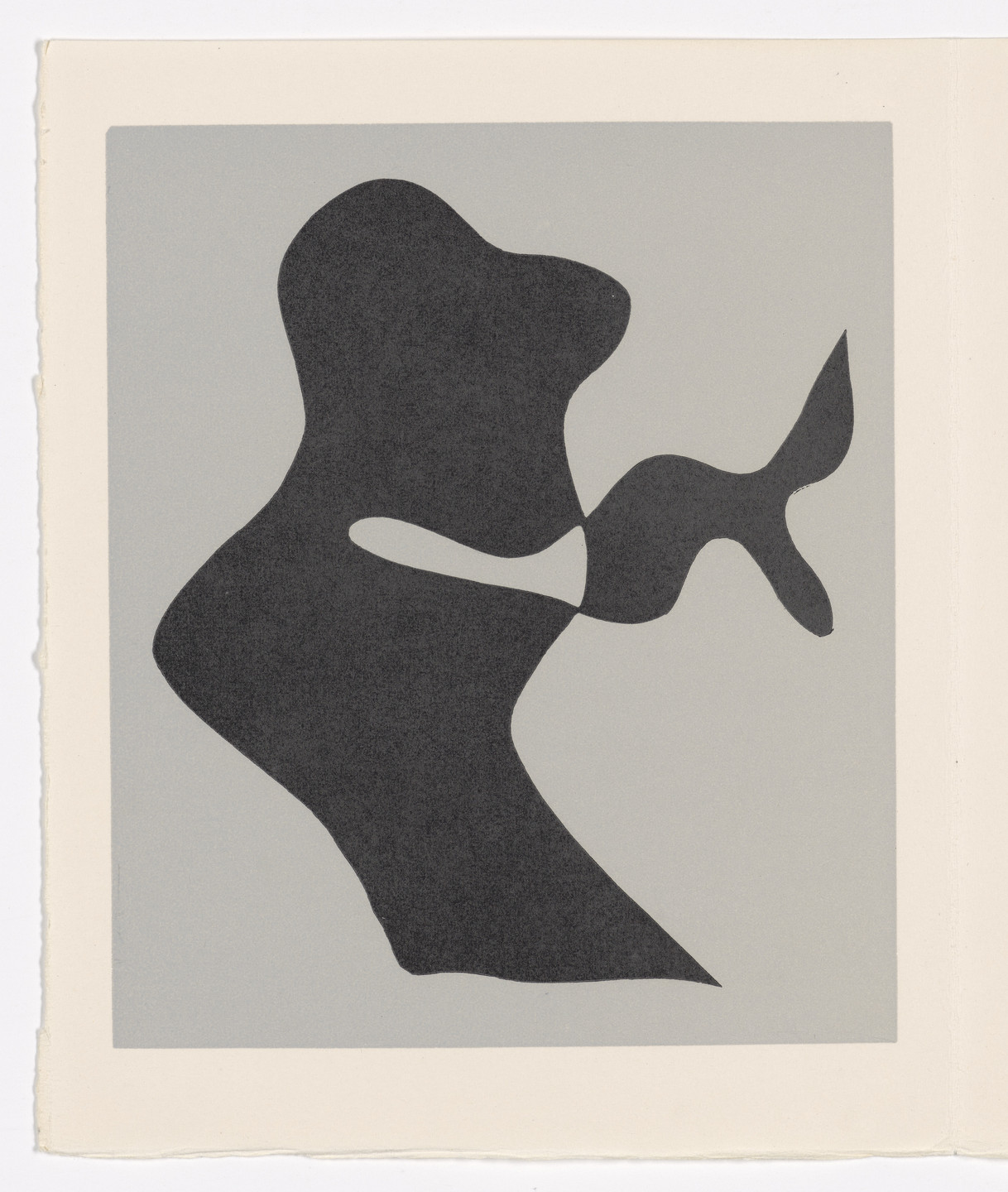 Jean (Hans) Arp. Frontispiece from The Sailboat in the Forest (Le ...