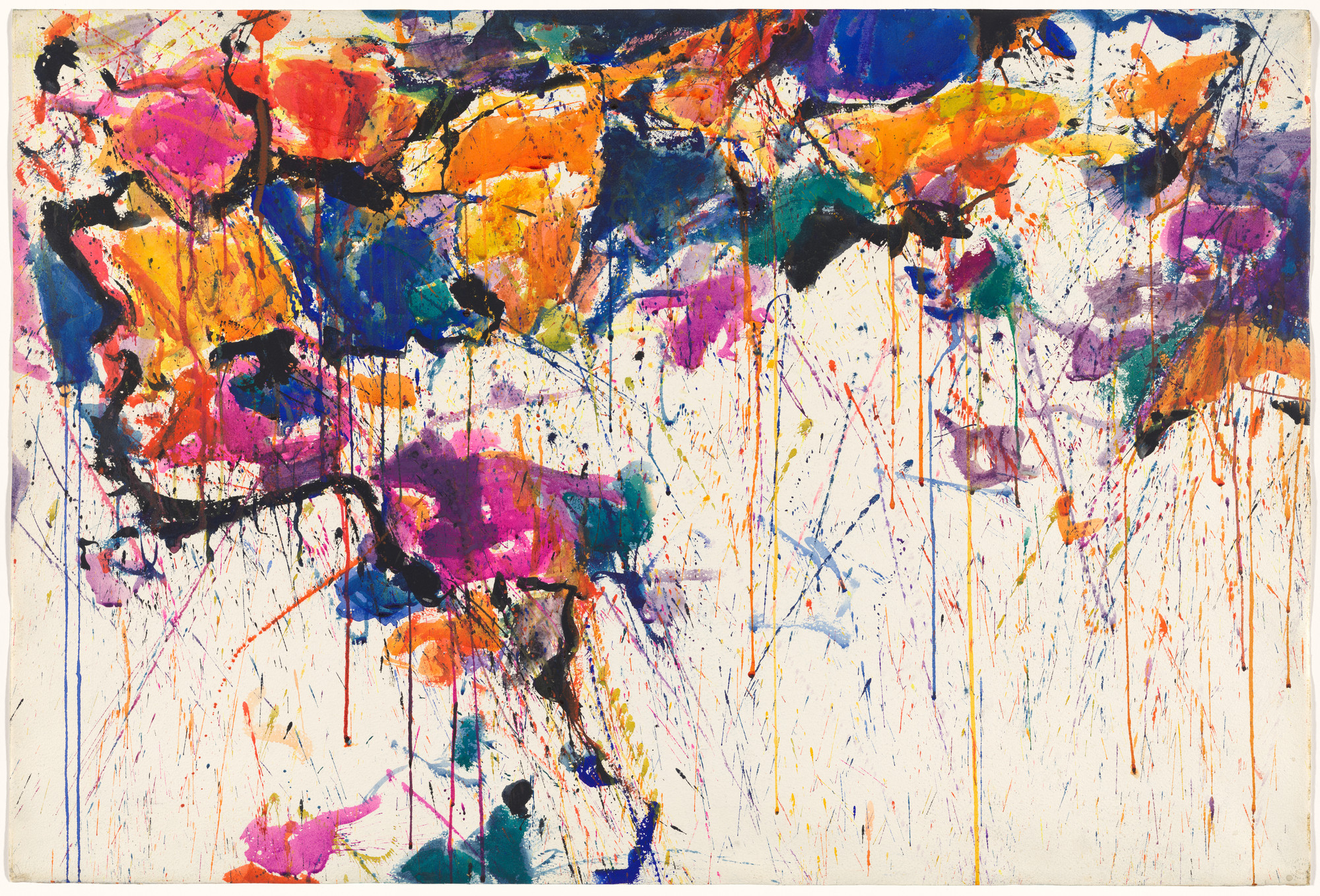 Sam Francis. Untitled. 1958 | MoMA