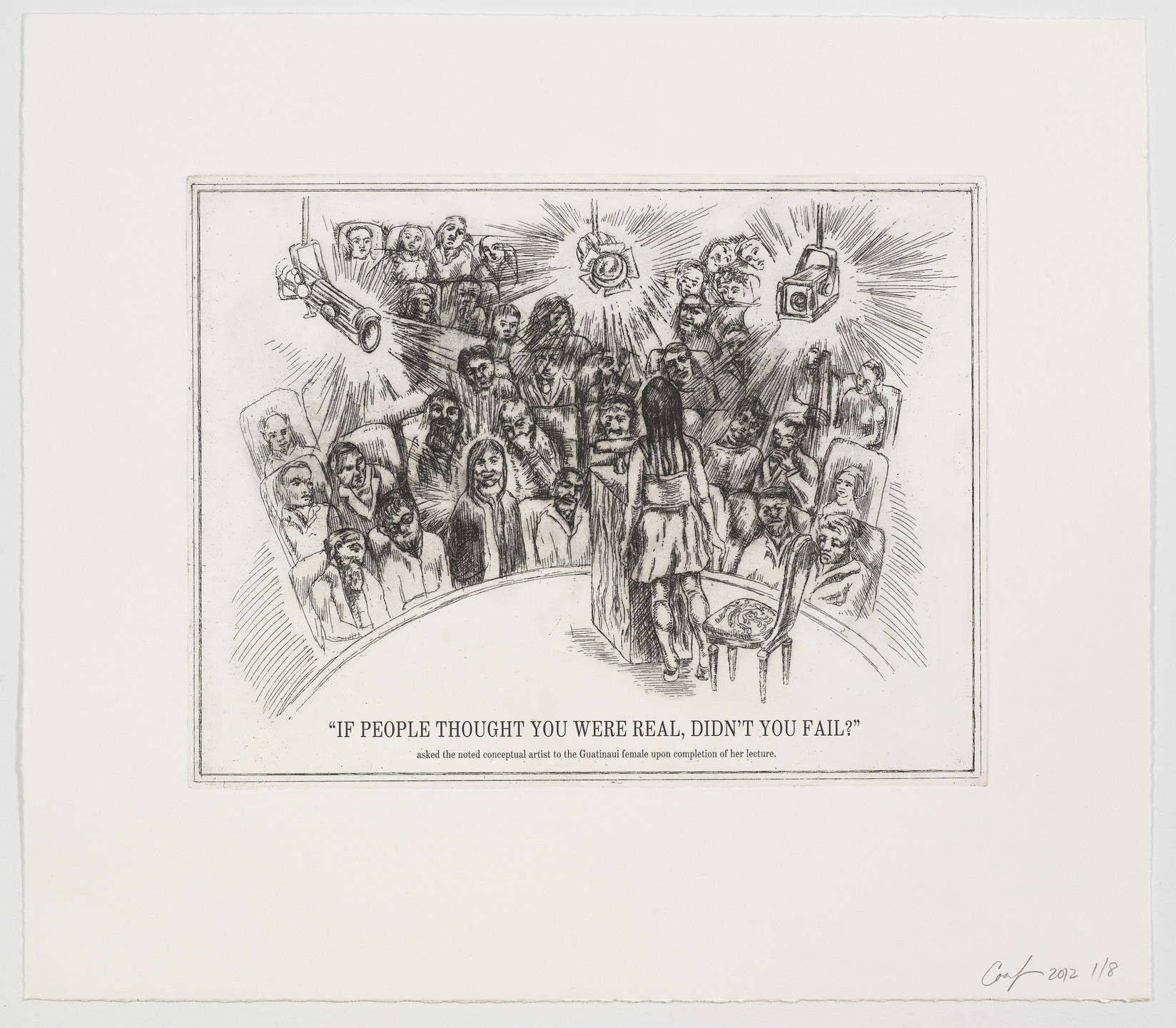 Coco Fusco. The Undiscovered Amerindians. 2012 | MoMA