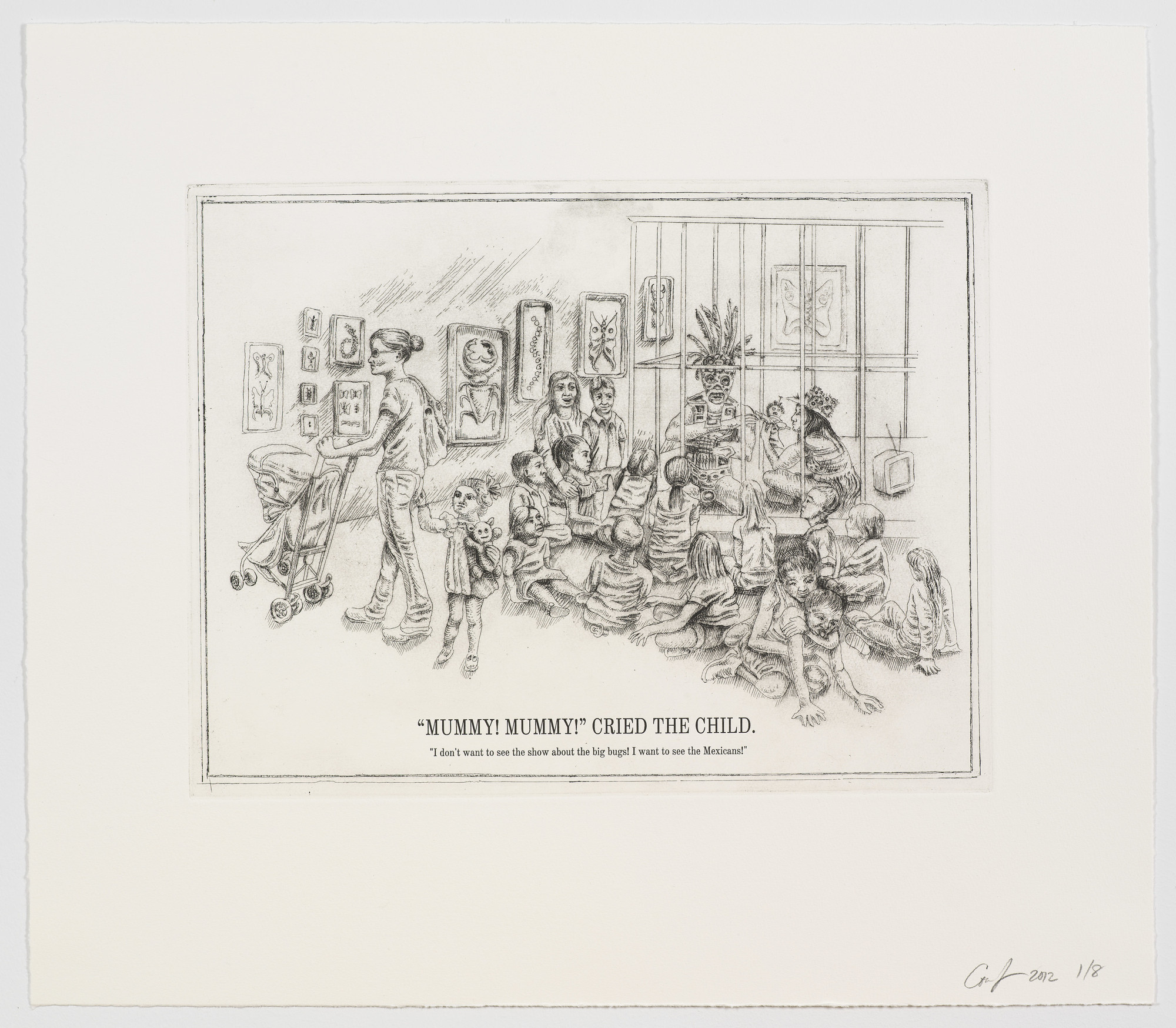 Coco Fusco. The Undiscovered Amerindians. 2012 | MoMA