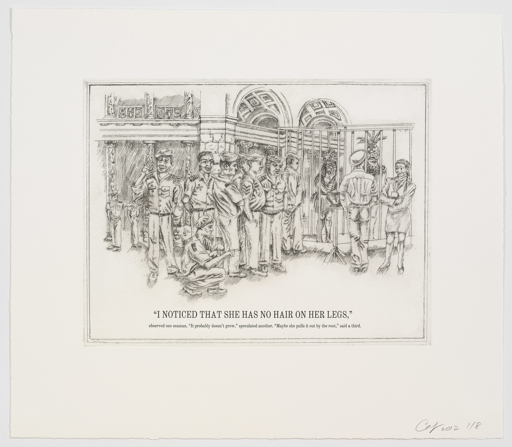 Coco Fusco. The Undiscovered Amerindians. 2012 | MoMA