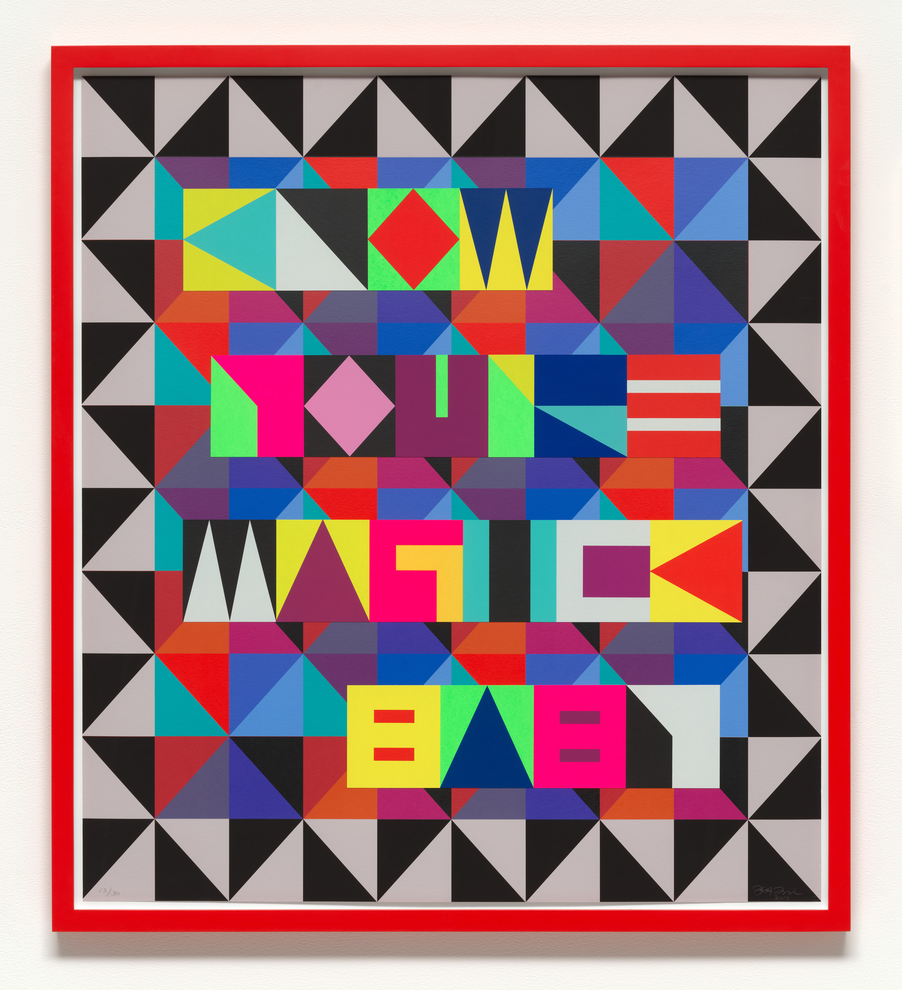 Jeffrey Gibson. KNOW YOU’RE MAGICK BABY. 2019 | MoMA