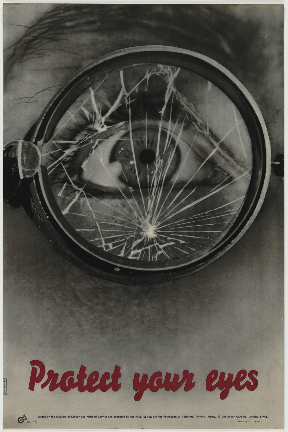 George Morris. Protect Your Eyes. 1940s | MoMA