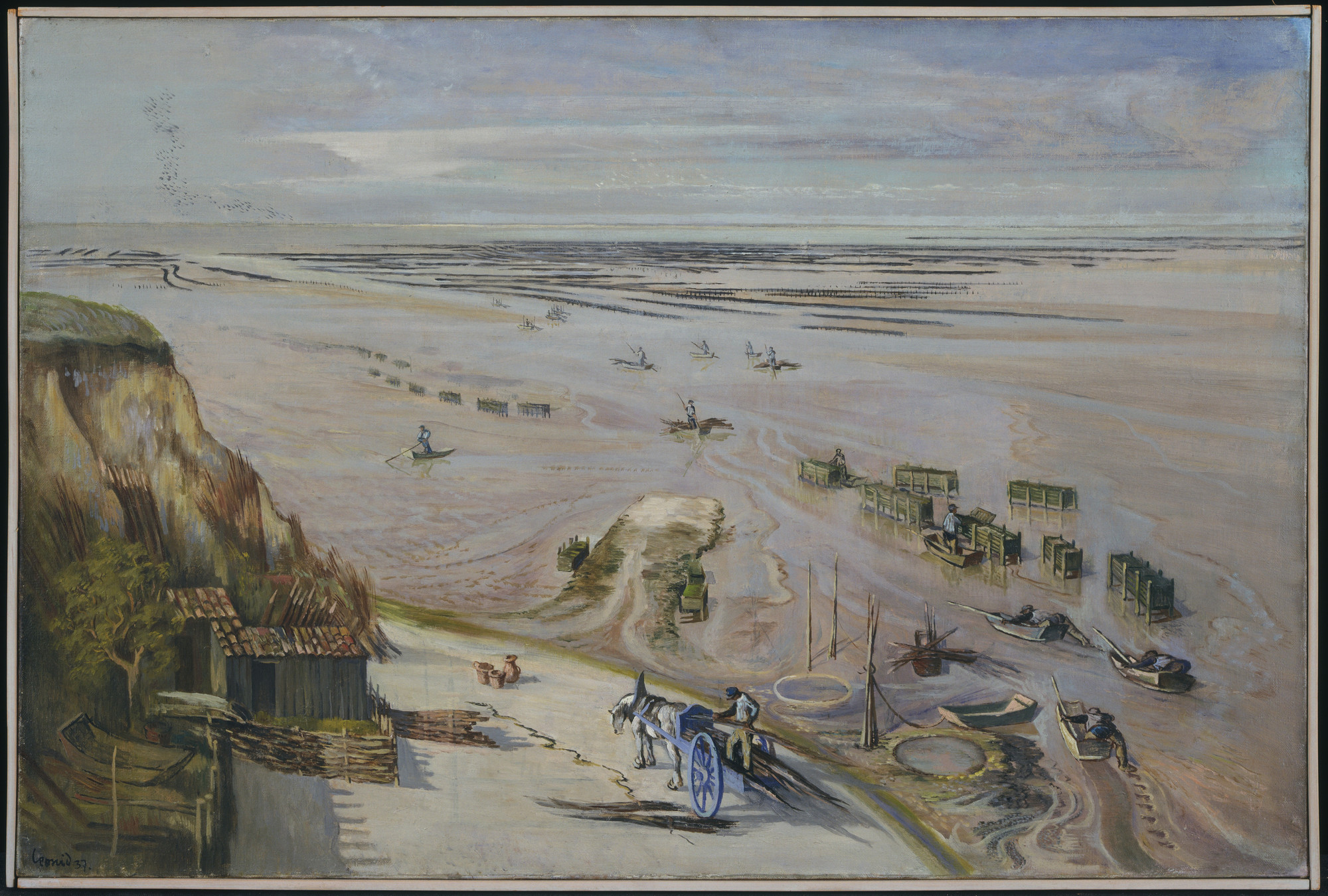 Leonid (Leonid Berman). Shrimp Fishermen. 1937 | MoMA