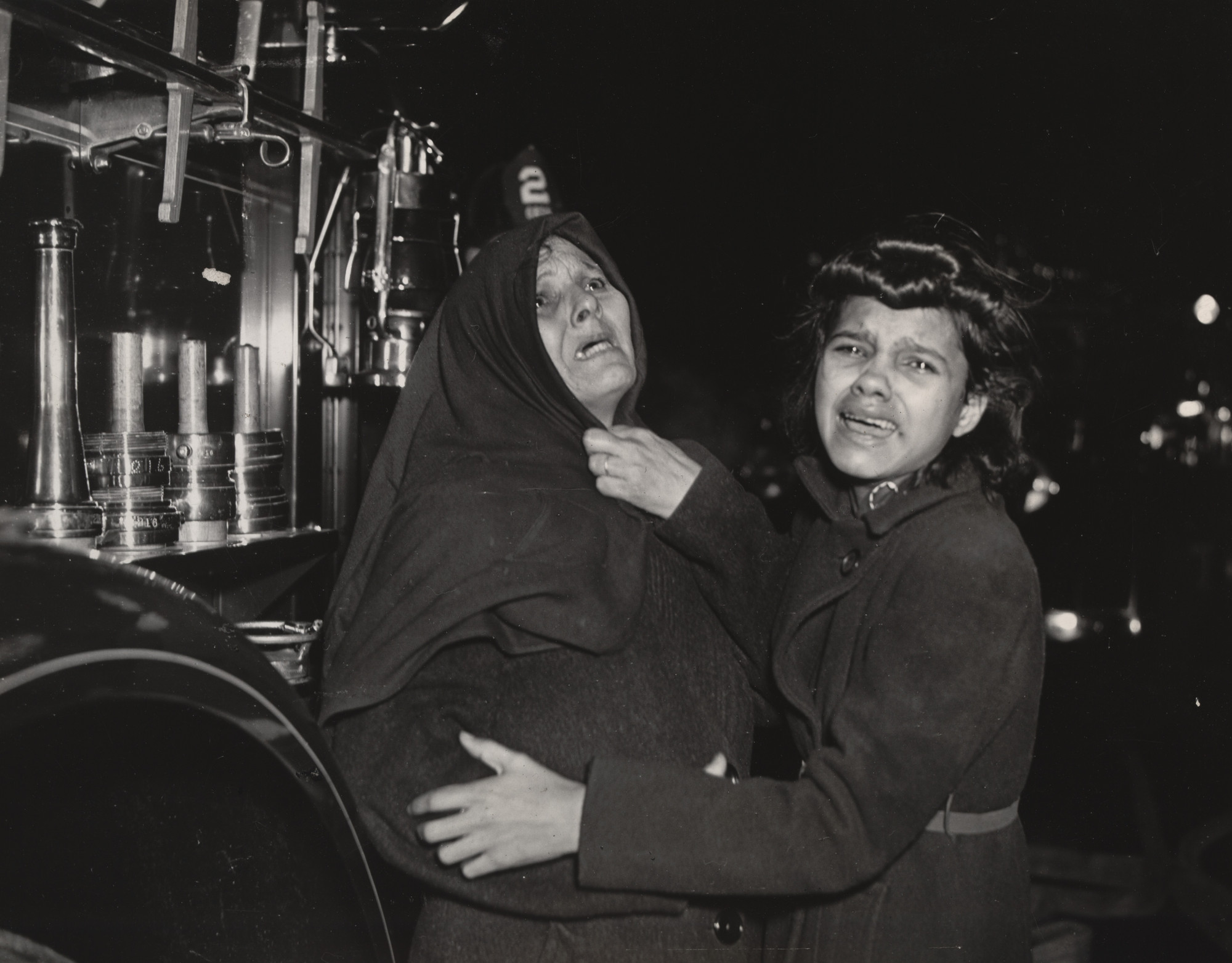 Weegee (Arthur Fellig). Tenement Fire. December 14, 1939 | MoMA