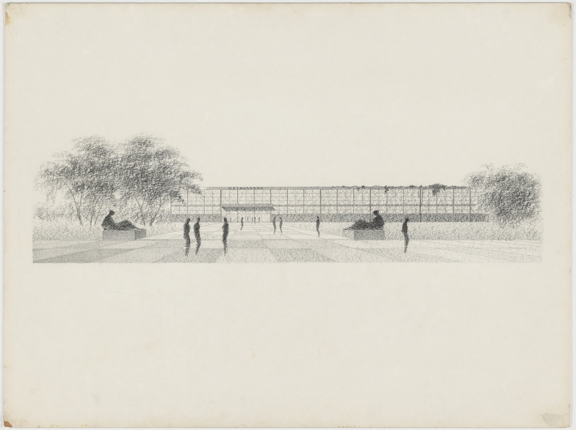 Ludwig Mies van der Rohe. Illinois Institute of Technology, Metallurgy ...