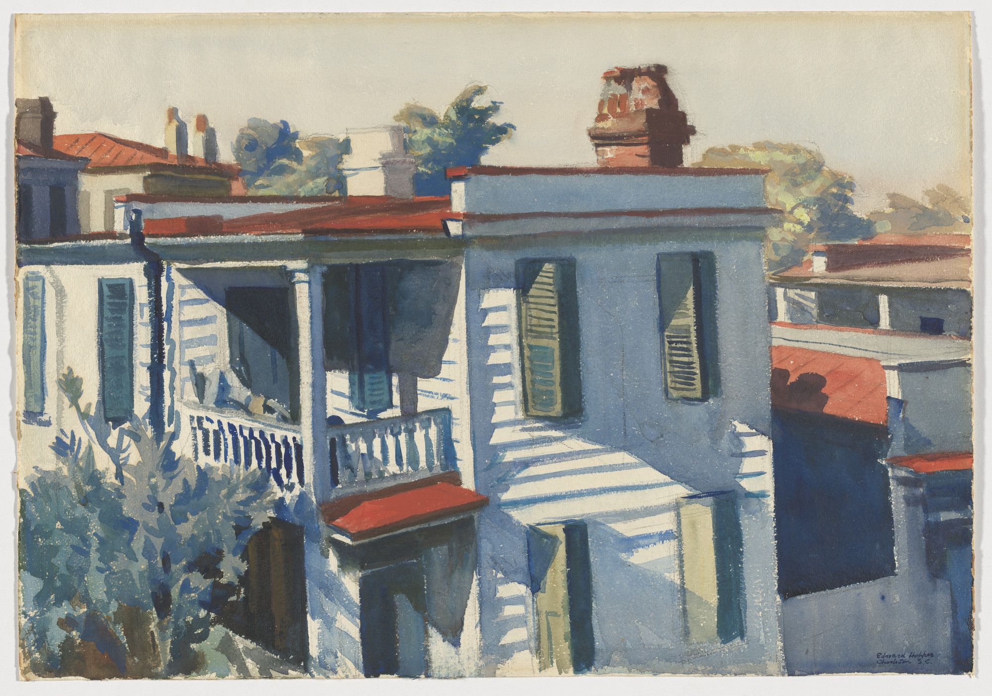 Edward Hopper. Ashe's House, Charleston, South Carolina. 1929 | MoMA