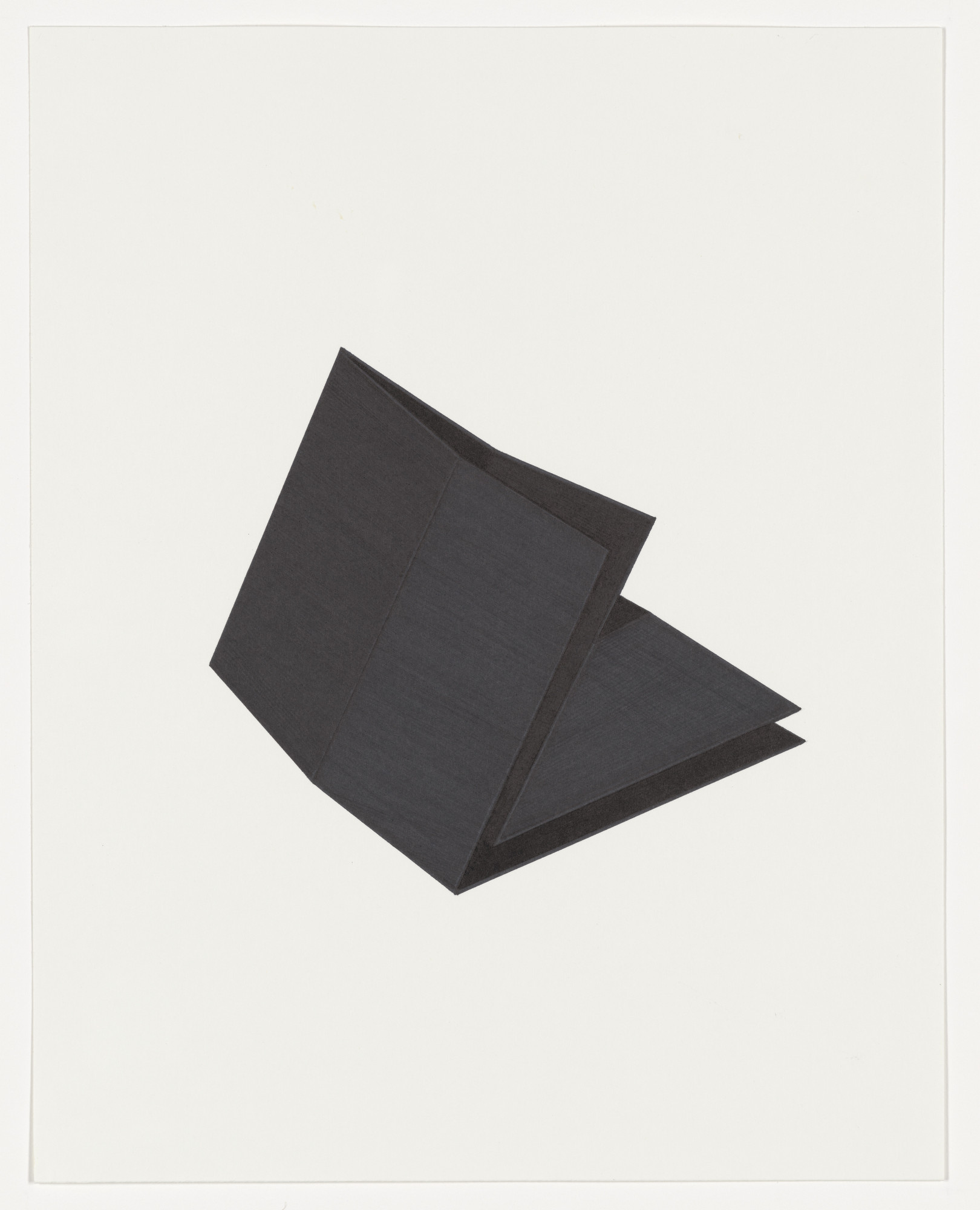 Iran do Espirito Santo. Untitled (Black Folds XI). c. 2006 | MoMA