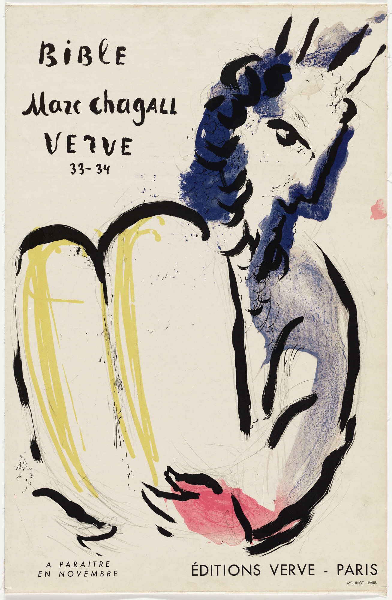 Marc Chagall. Bible, Marc Chagall, Verve 33-34. 1956 | MoMA