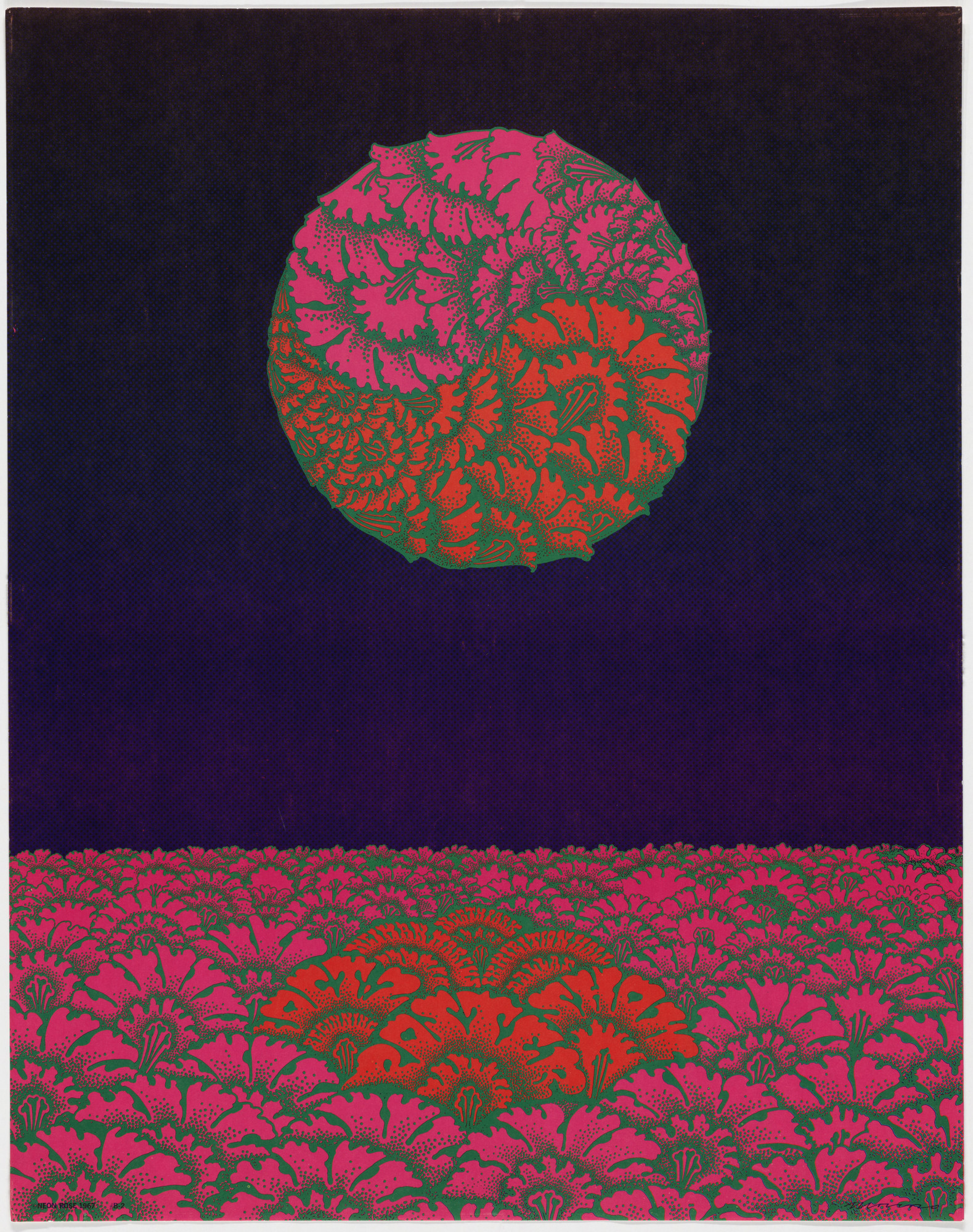 Victor Moscoso. Poster Show. 1967 | MoMA