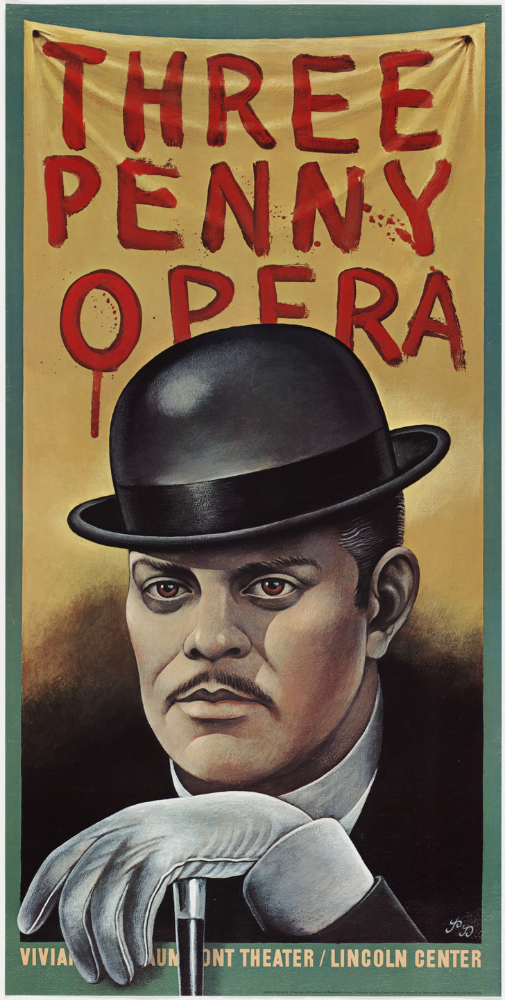 Paul Davis. Three Penny Opera, Vivian Beaumont Theater/Lincoln Center ...