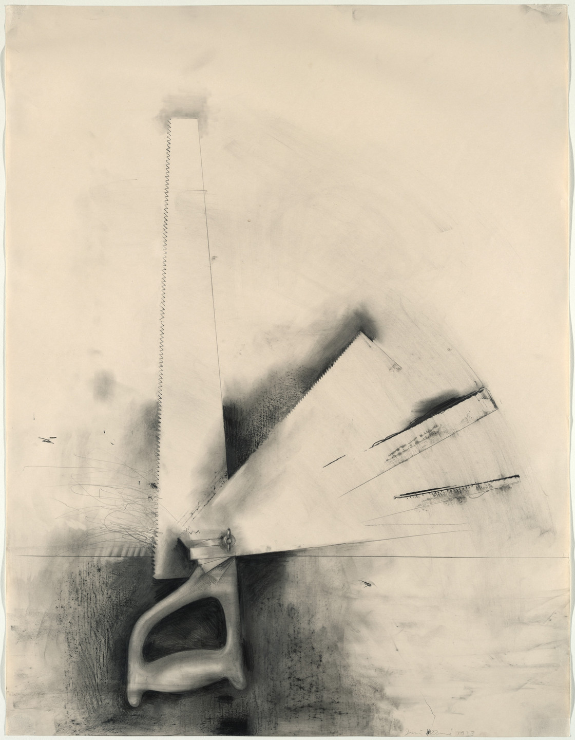 Jim Dine. Untitled (Five-bladed Saw) from Untitled Tool Series. 1973 | MoMA