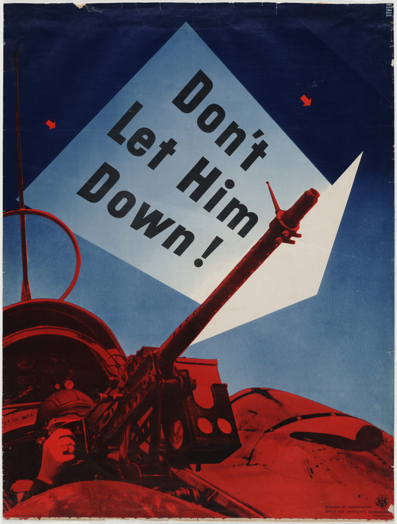 Lester Beall. Don't Let Him Down!. 1941 | MoMA