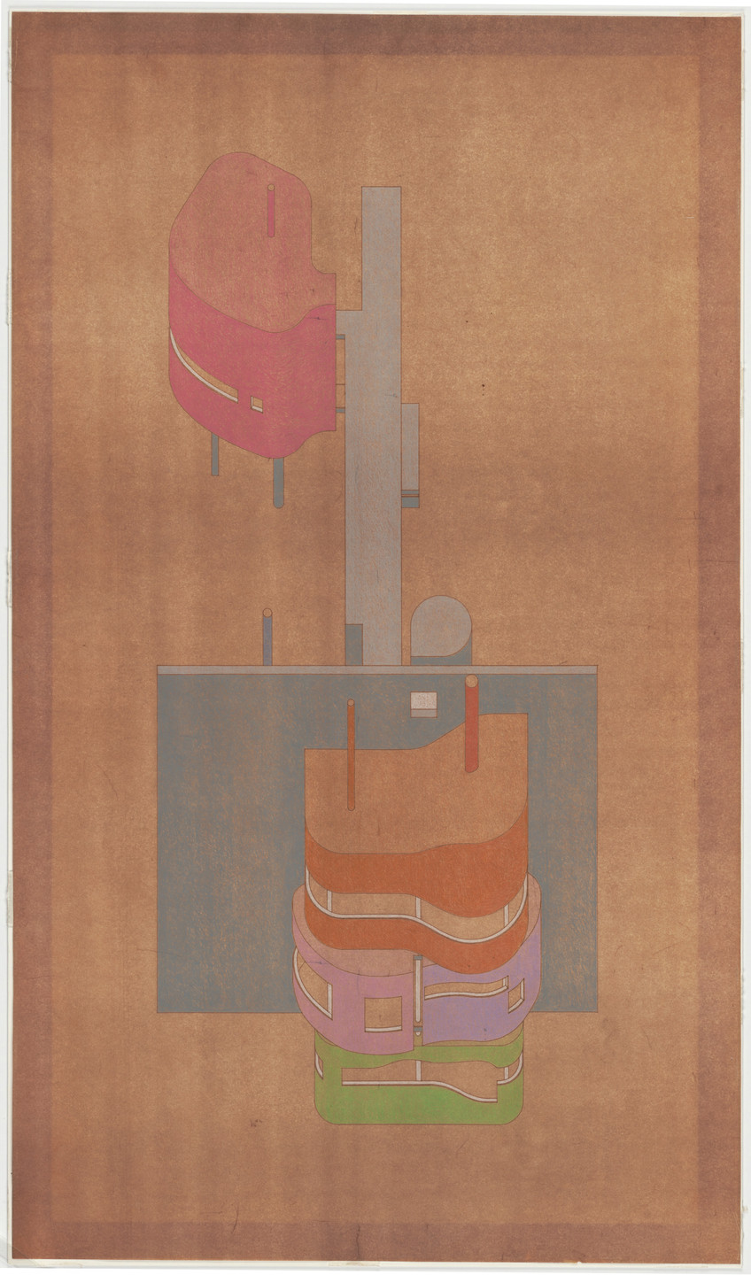 John Hejduk. Wall House 2 (A. E. Bye House) Project , Ridgefield ...