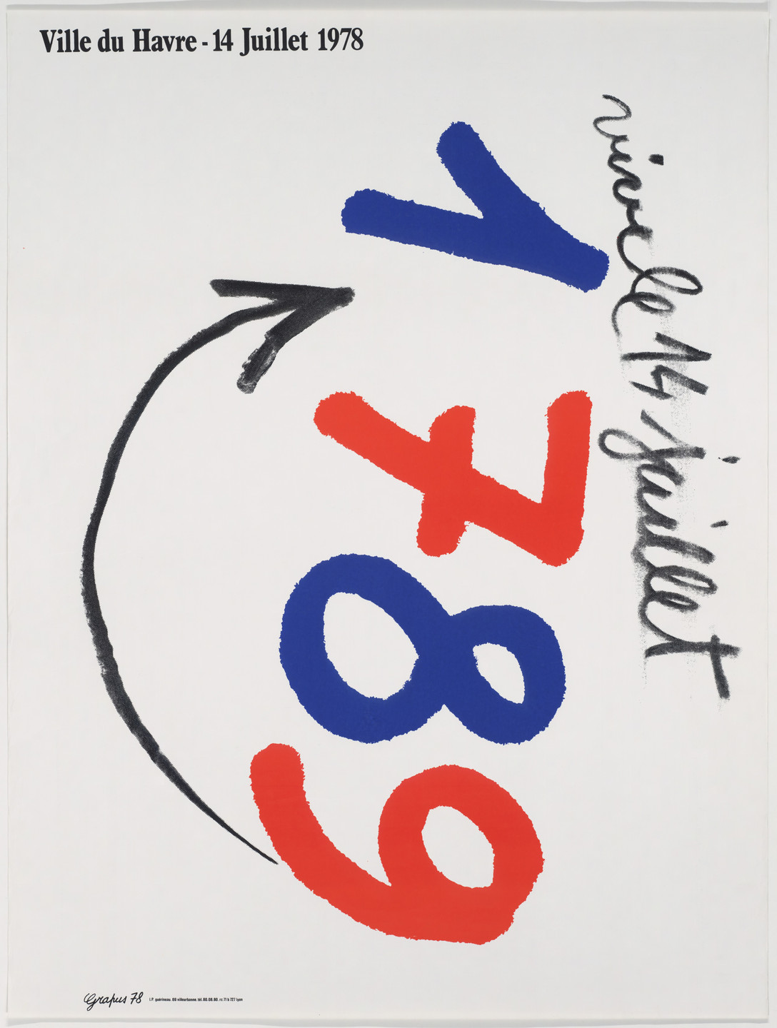 Grapus. "VIVRE LE 14 JUILLET/ 1978". 1978 | MoMA