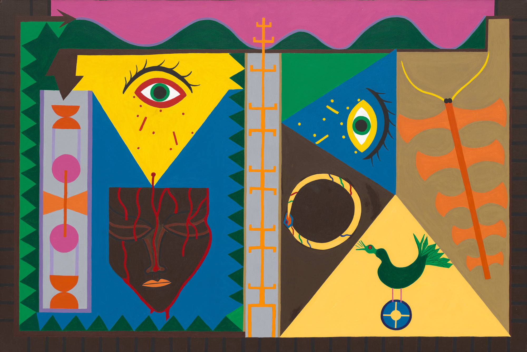 Abdias Nascimento. Facade of a Temple. 1972 | MoMA