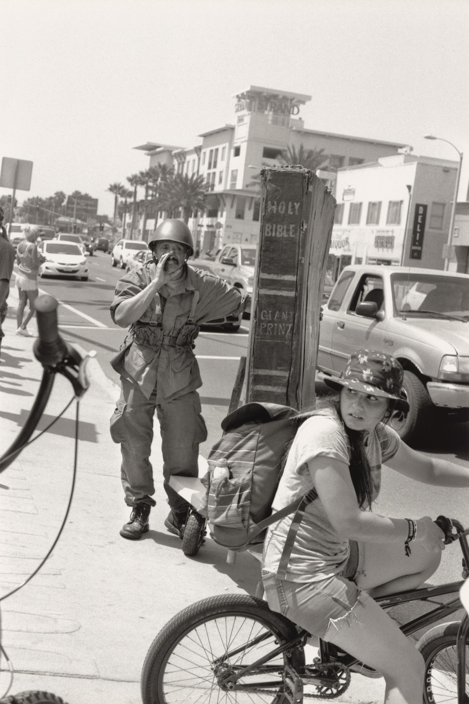 Ed Templeton, Deanna Templeton. Huntington Beach (Bible man). 2016 | MoMA