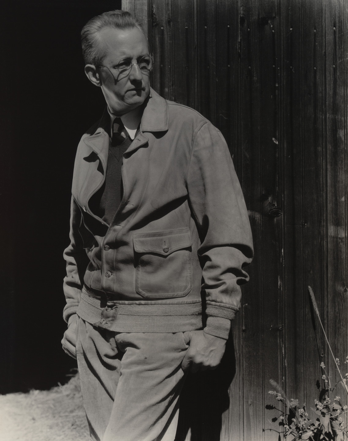 Edward Steichen. Charles Sheeler, West Redding, Connecticut. c. 1932 | MoMA