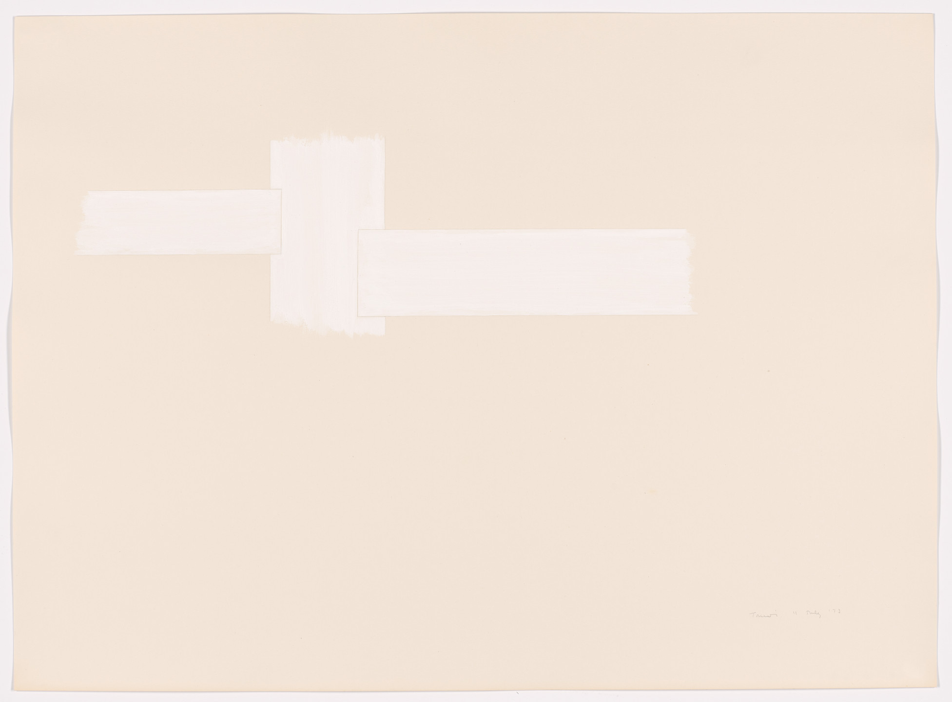 Anne Truitt. 11 July '73. 1973 | MoMA