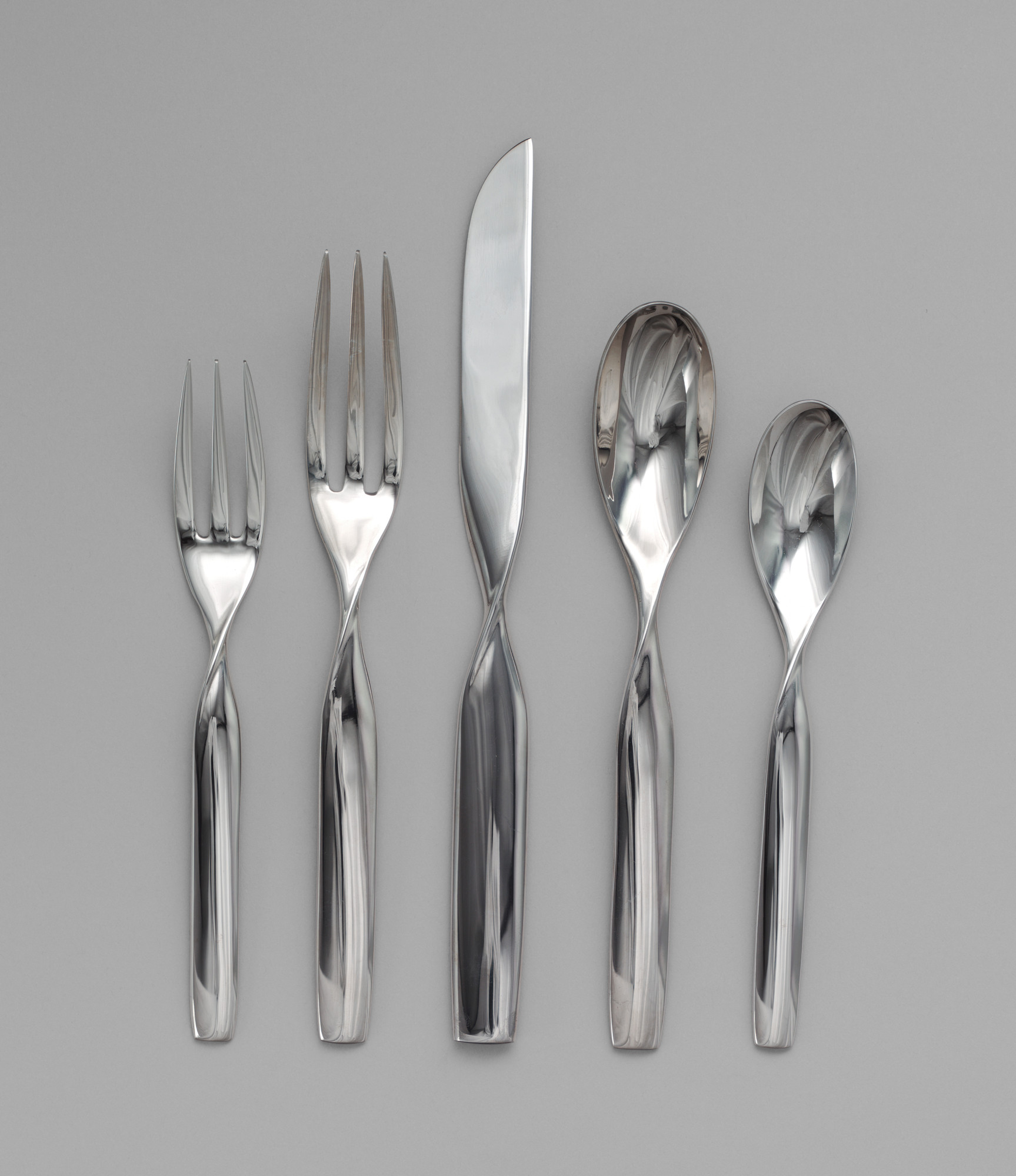 Ward Bennett. Double Helix Flatware. 1985 | MoMA