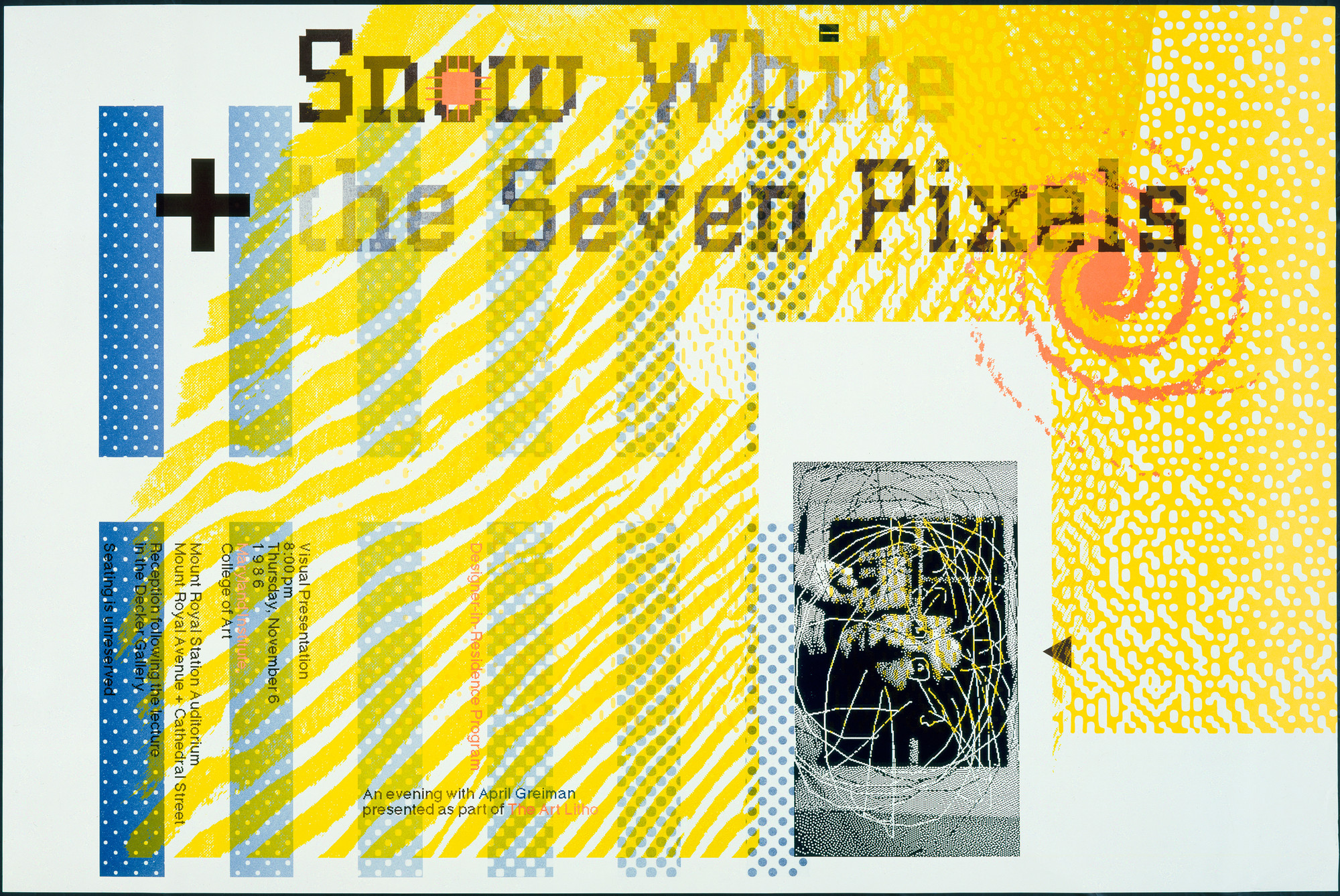 April Greiman. Snow White + the Seven Pixels, An Evening with April ...
