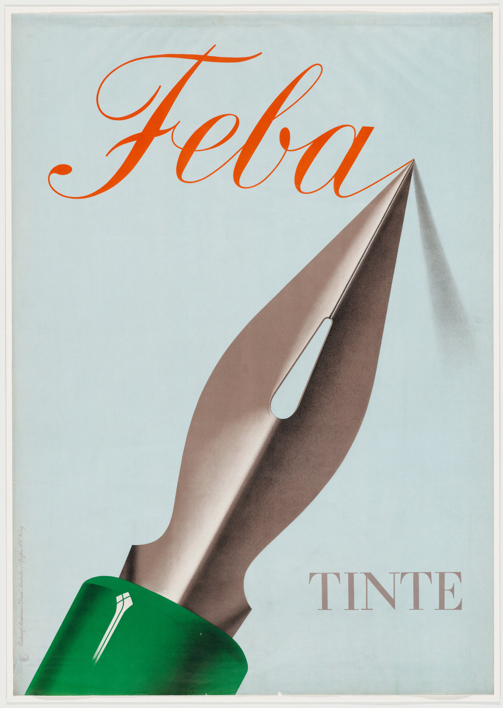Peter Birkhauser. Feba Tinte. 1941 | MoMA