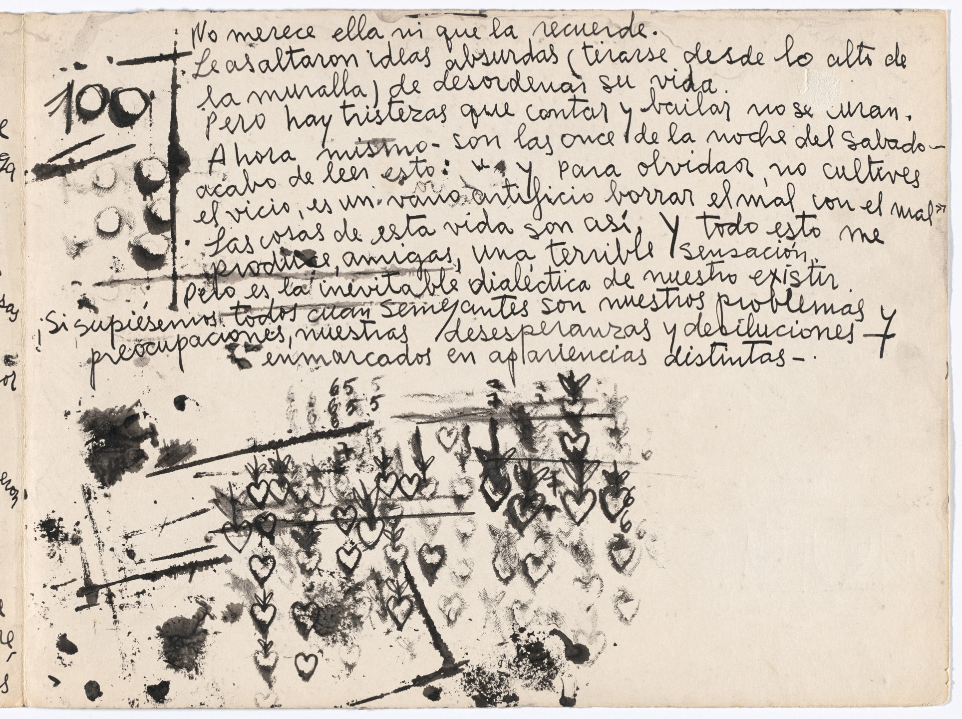 Alberto Greco. Folio XXVI from Bewitching Kisses (Besos Brujos). 1965 ...