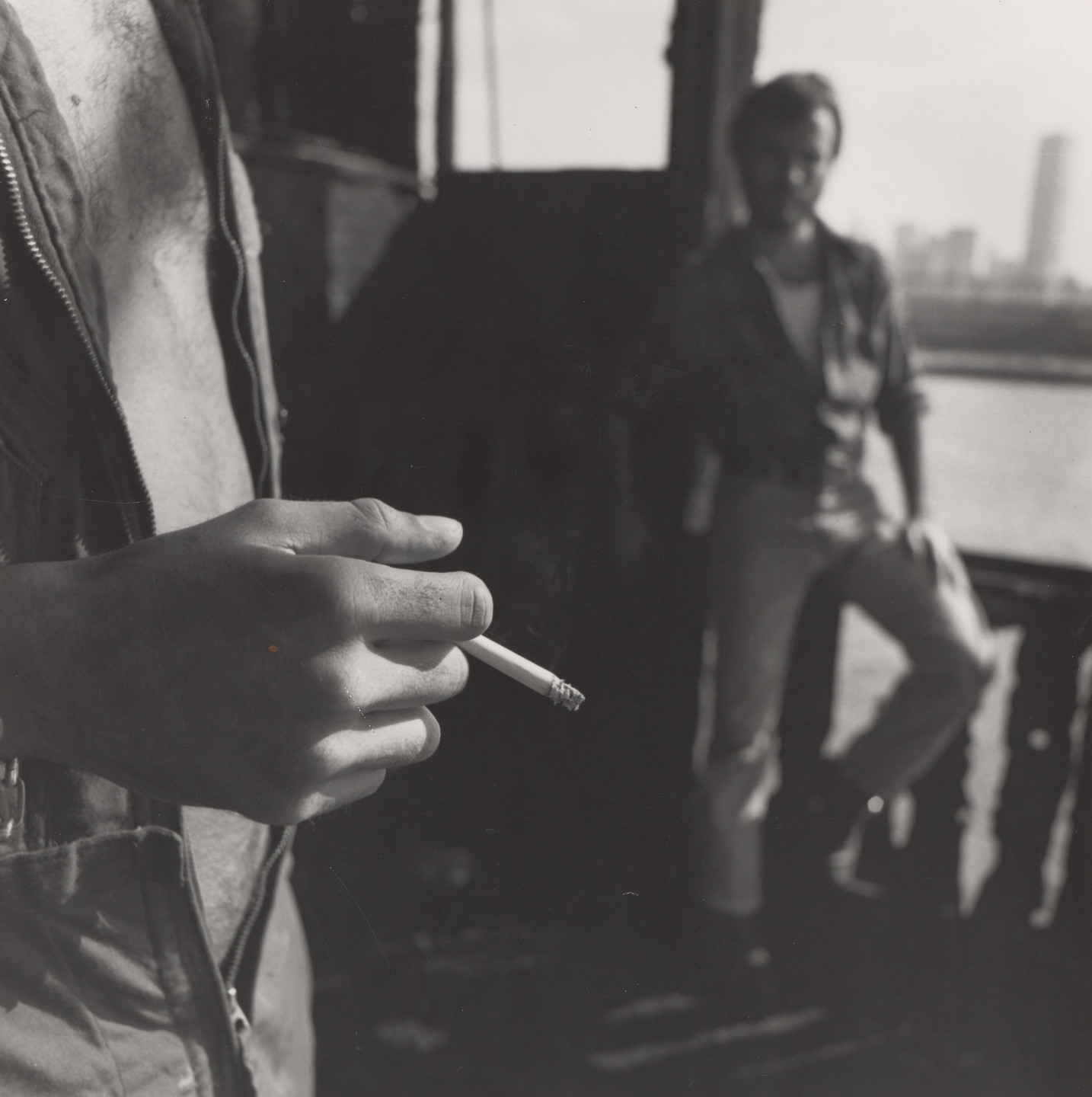 Arthur Tress. Cruising on the Pier, New York, N.Y.. 1977 | MoMA