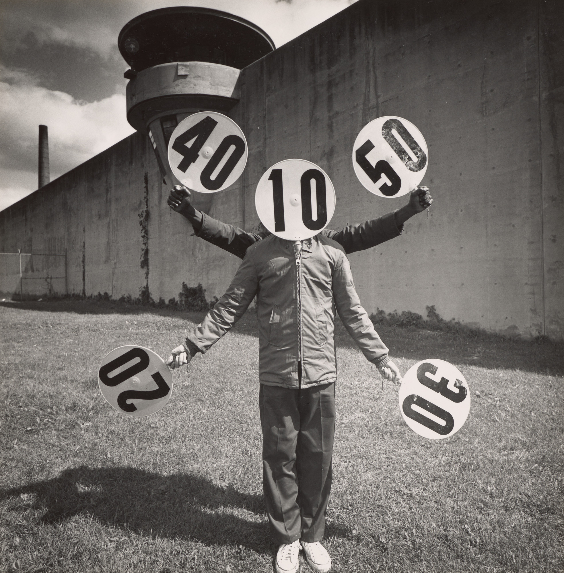 Arthur Tress. Two Prisoners with Numbers, New York, N.Y.. 1974 | MoMA