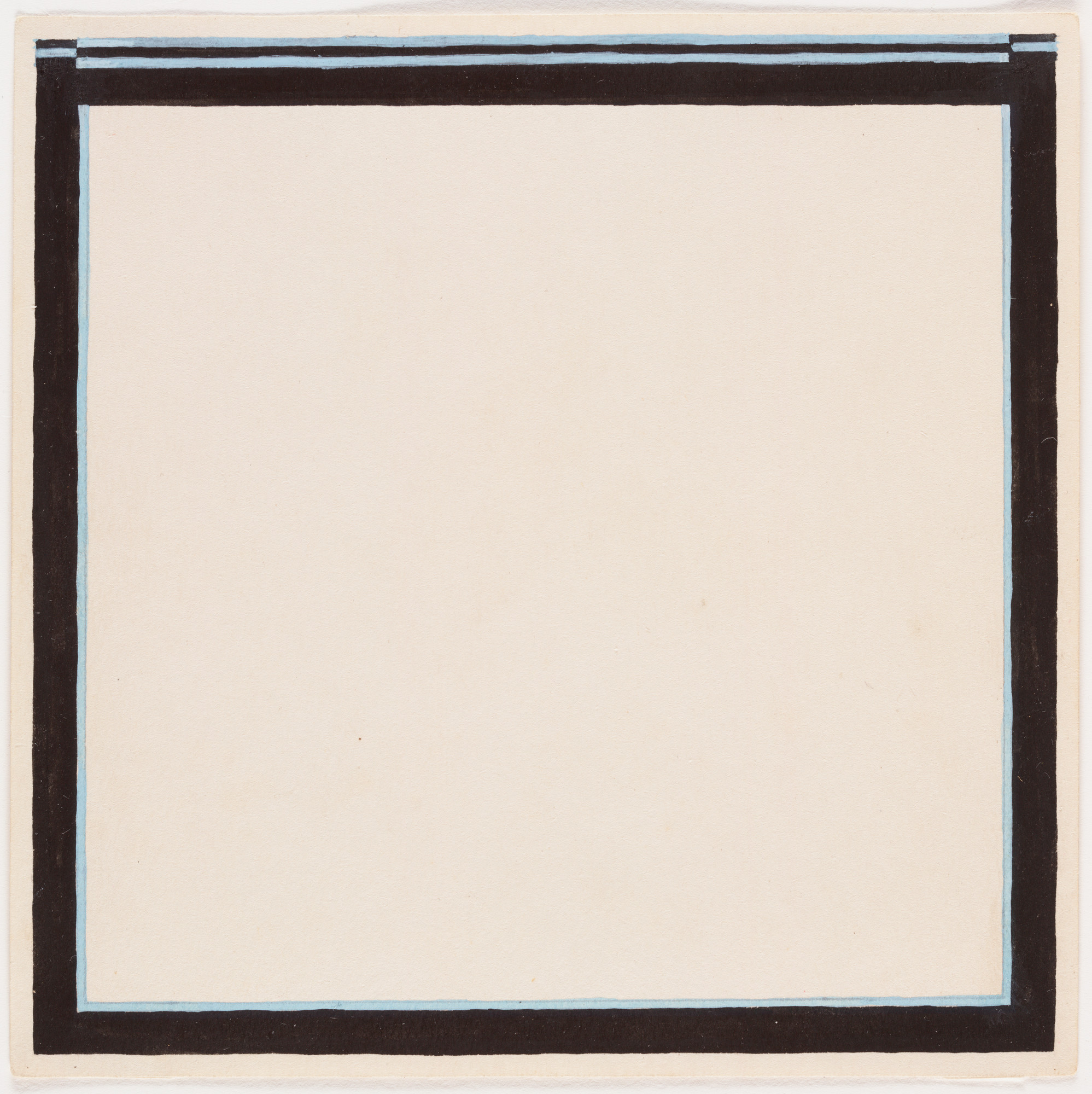 Jo Baer. Rook. 1962 | MoMA