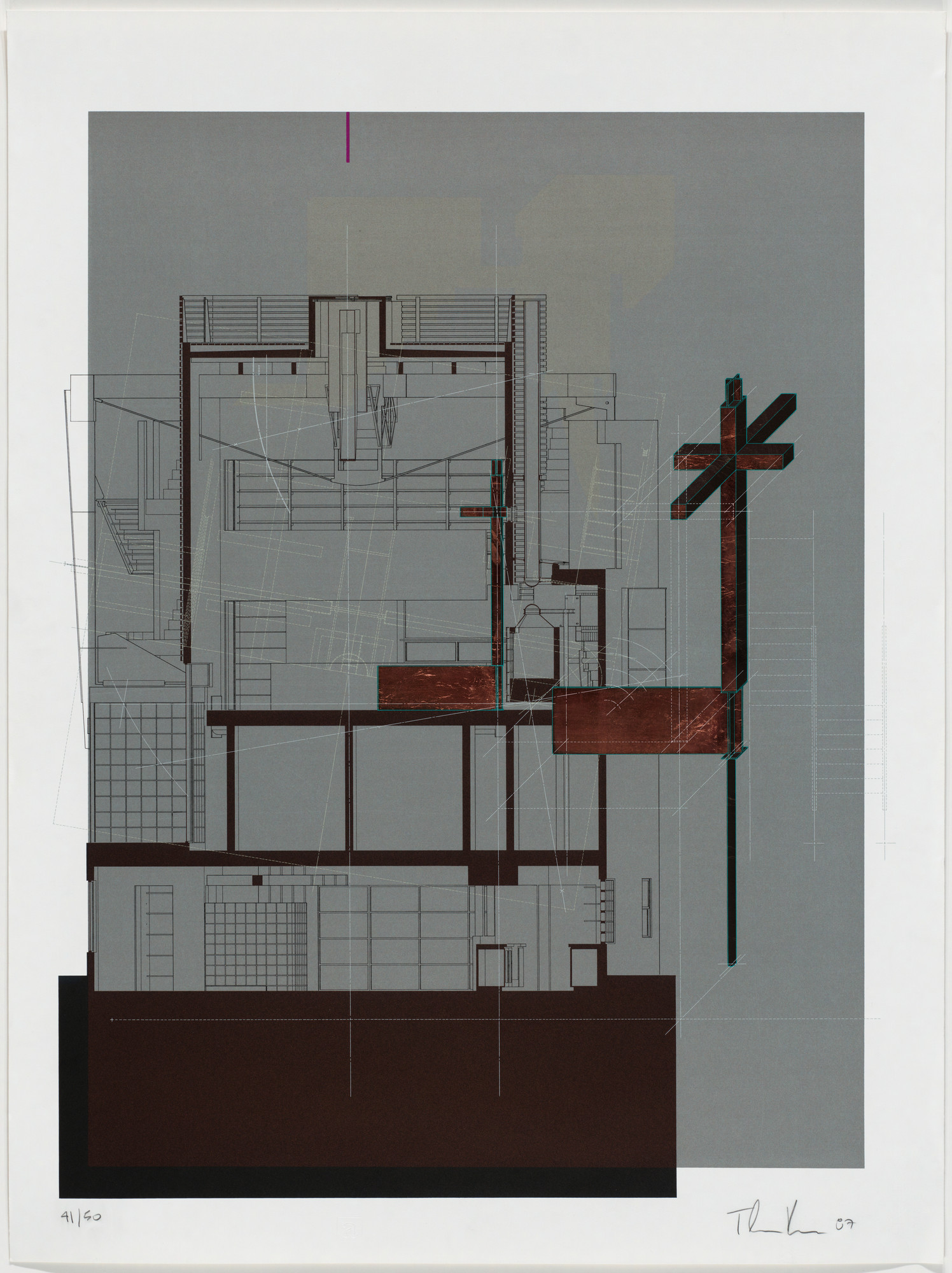 Thom Mayne, Andrew Zago. Sixth Street House project, Santa Monica ...