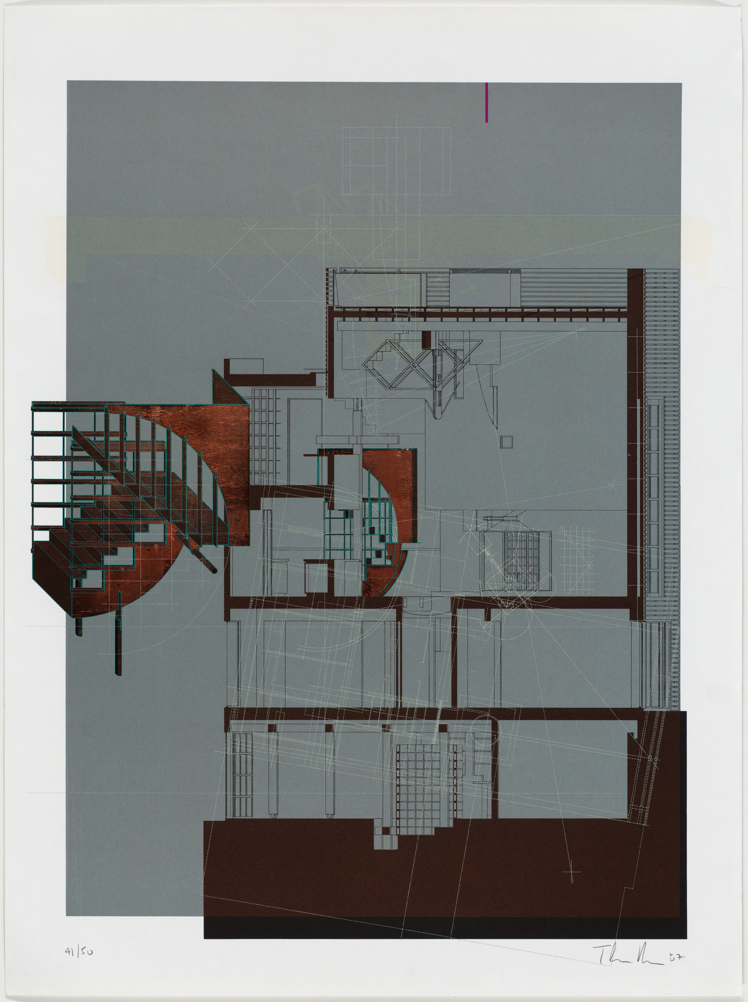 Thom Mayne, Andrew Zago. Sixth Street House project, Santa Monica ...