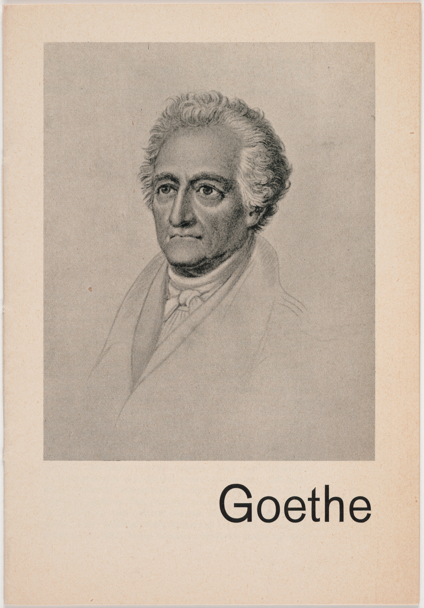 Unknown artist. Goethe. 1932 | MoMA