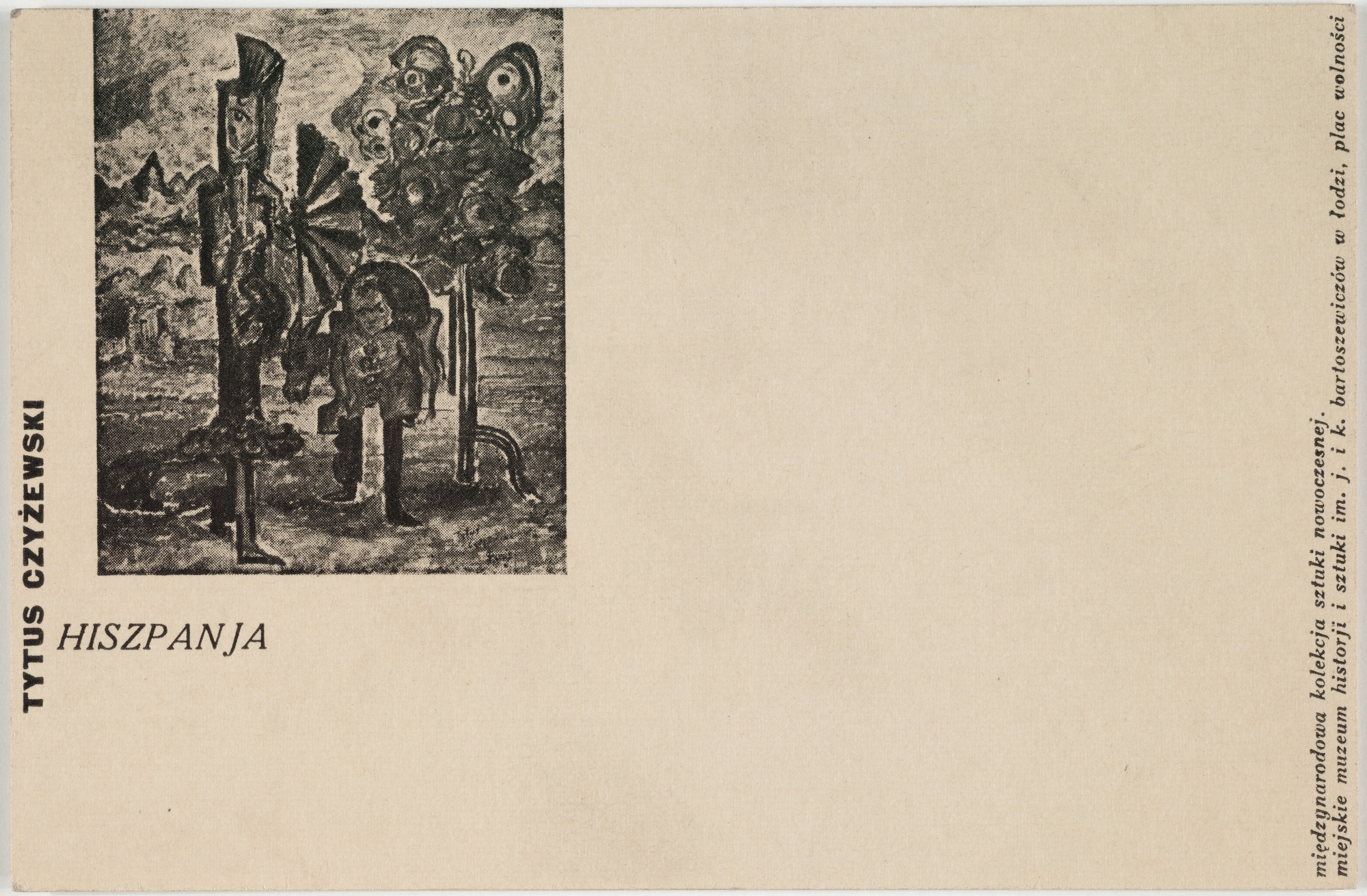 Unknown artist. Tytus Czyzewski, Hiszpanja. Unknown | MoMA