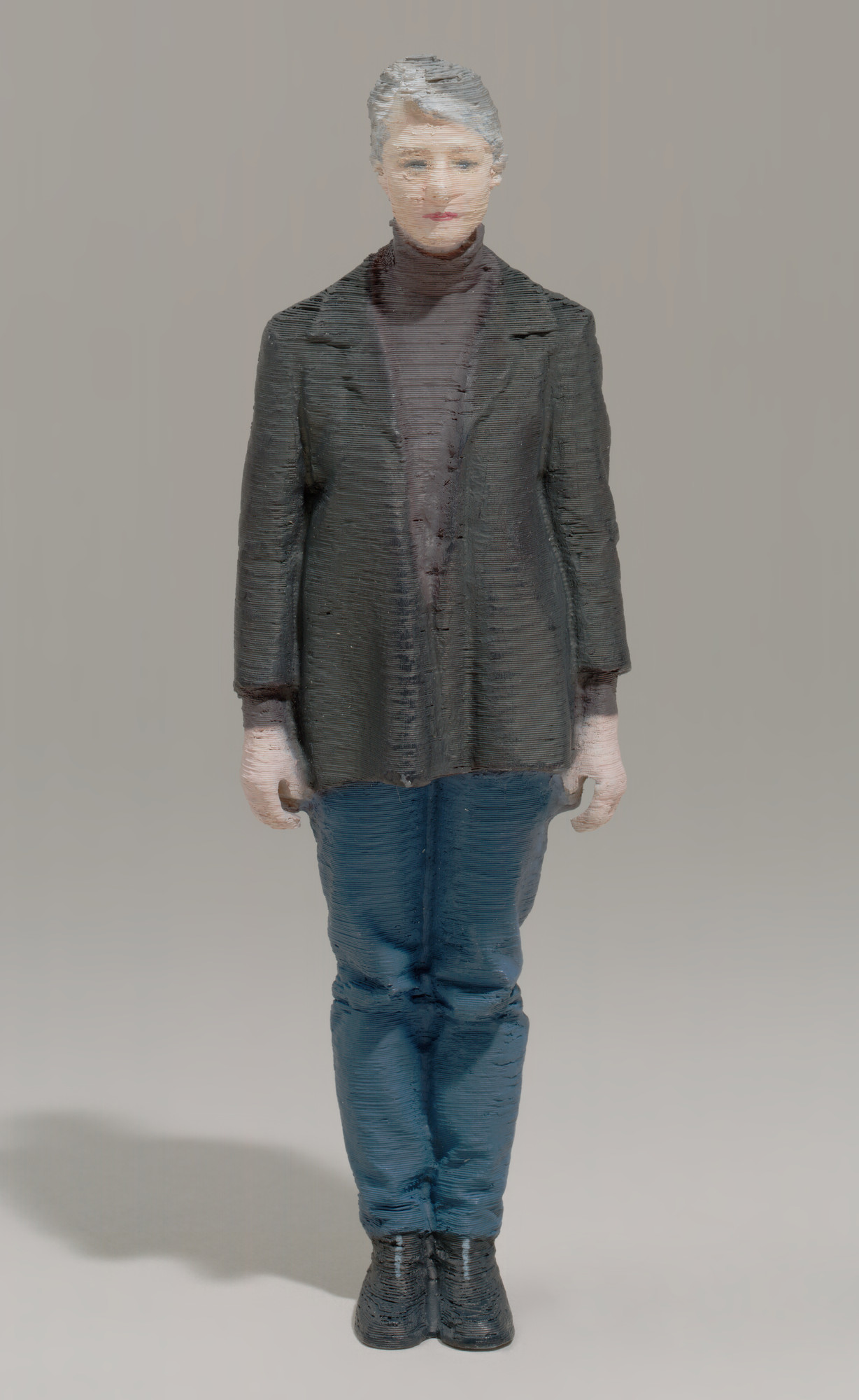 Karin Sander. Karin Sander 1:10, 1997, 3D-bodyscan of the living person ...