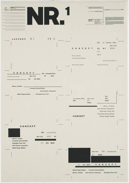 Wolfgang Weingart | MoMA