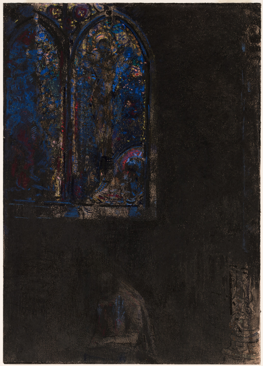 Odilon Redon. The Window. (c. 1902) | MoMA