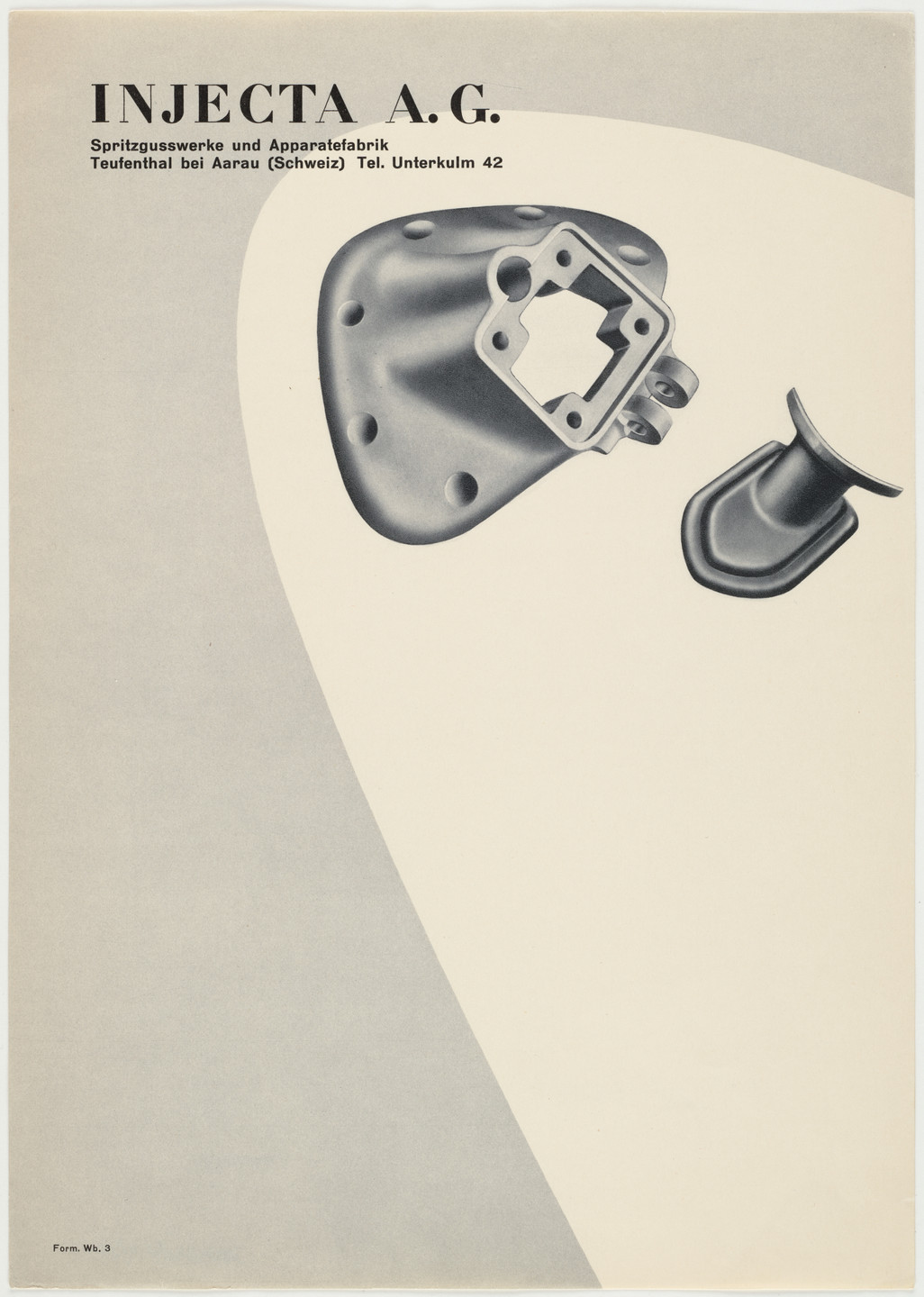 Anton Stankowski. Injecta A.G. Spritzgusswerke und Apparatefabrik. c ...