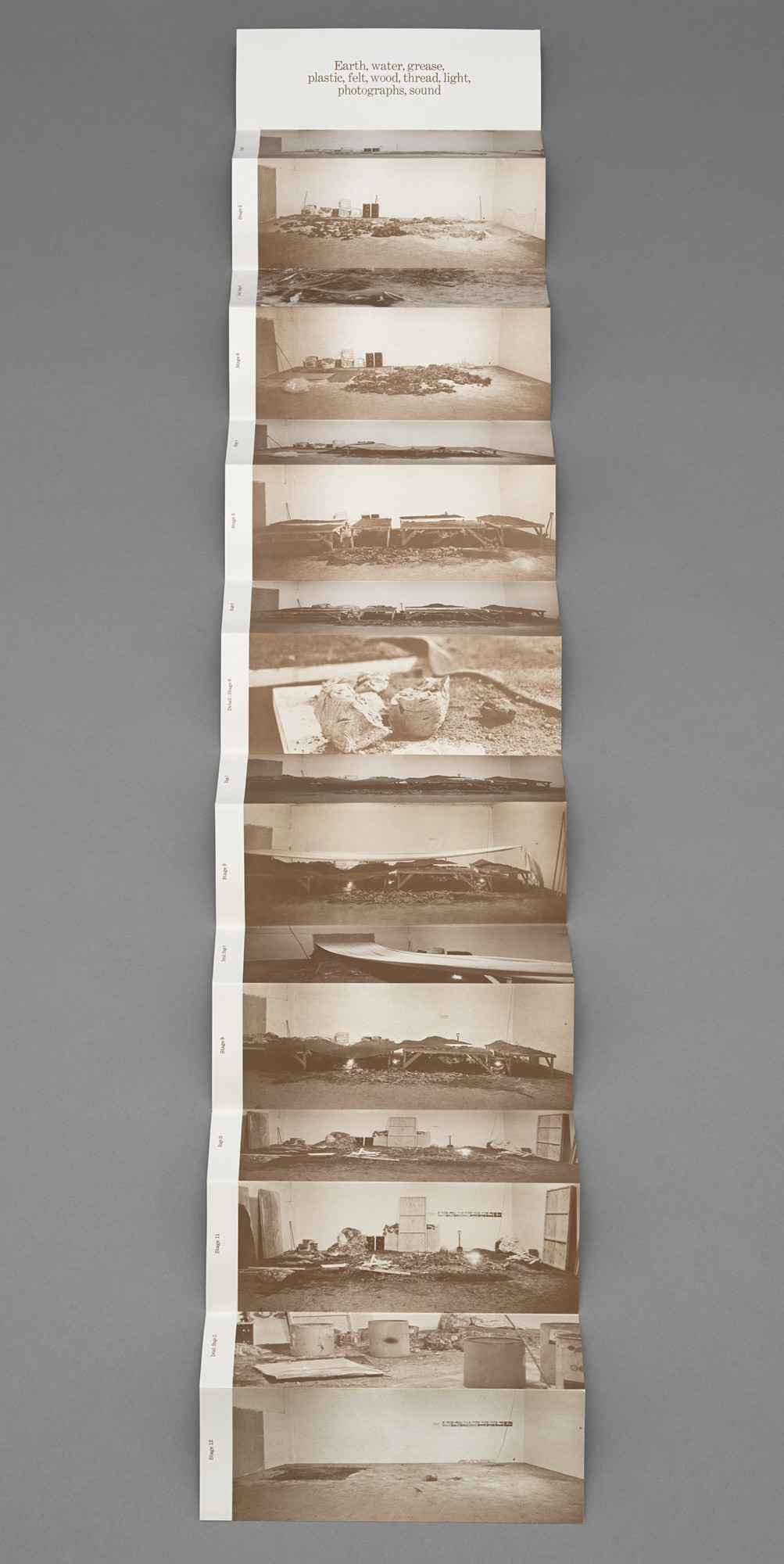 Robert Morris. Continuous Project Altered Daily from Artists ...