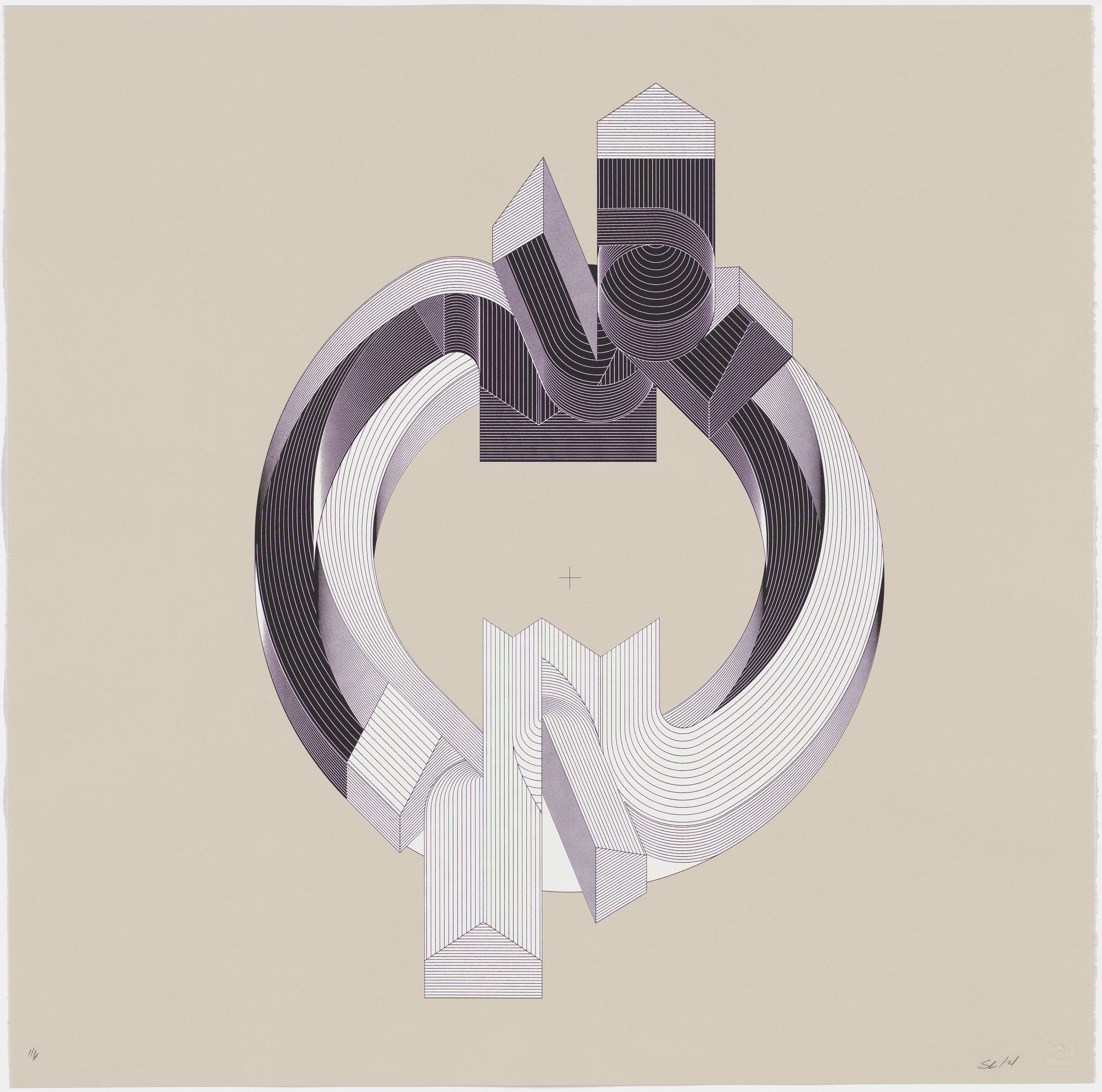 Sean Canty. Untitled #2, from the Drawing Doubles series. 2021 | MoMA