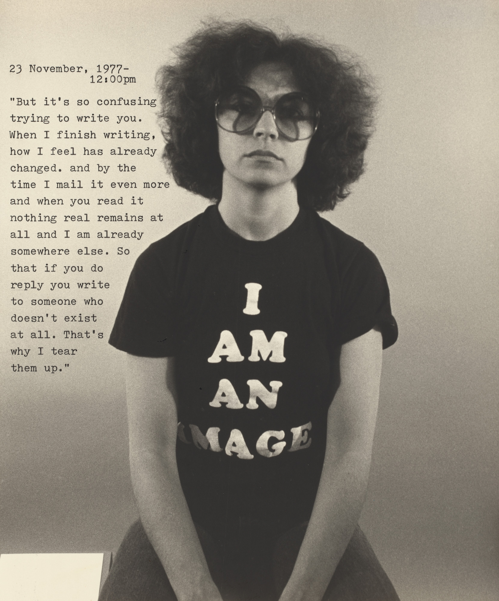 Donna-Lee Phillips. Fragments from a Visual Journal (23 November, 1977 ...