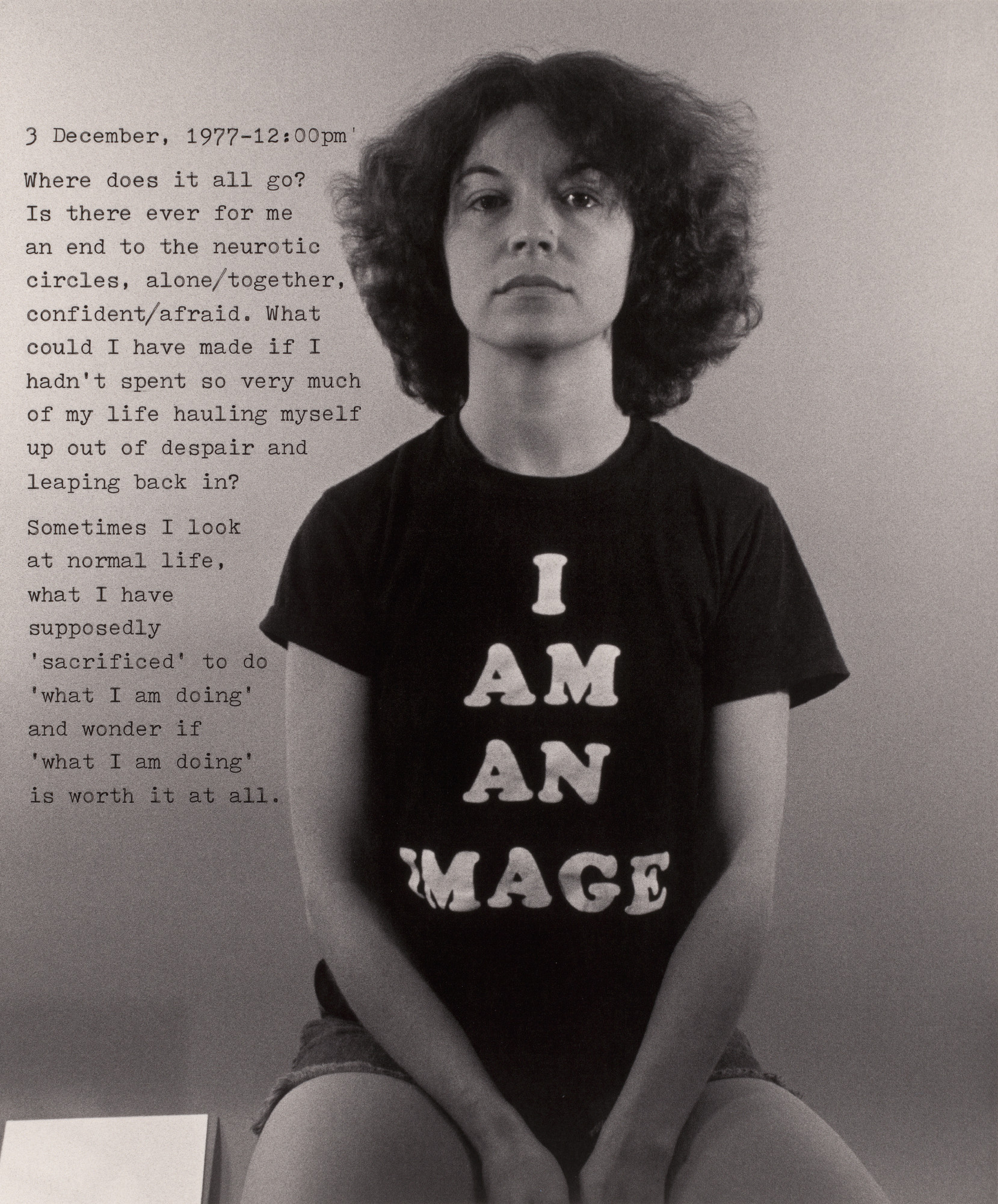 Donna-Lee Phillips. Fragments from a Visual Journal (3 December, 1977 ...