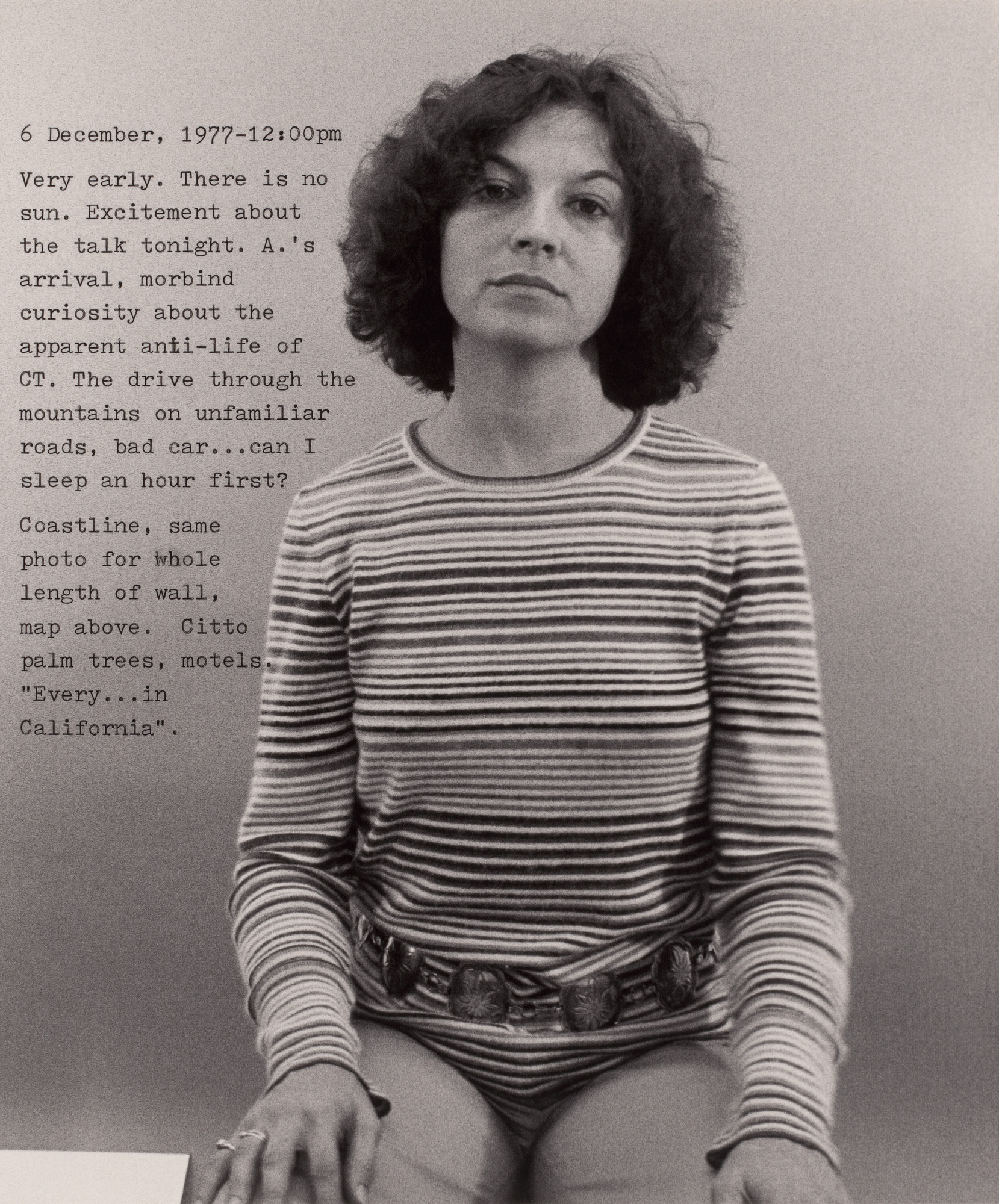 Donna-Lee Phillips. Fragments from a Visual Journal (6 December, 1977 ...