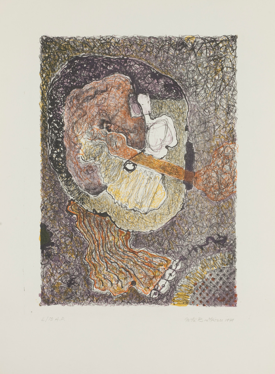 Geta Brătescu. Untitled from the portfolio Portraits of Medea ...