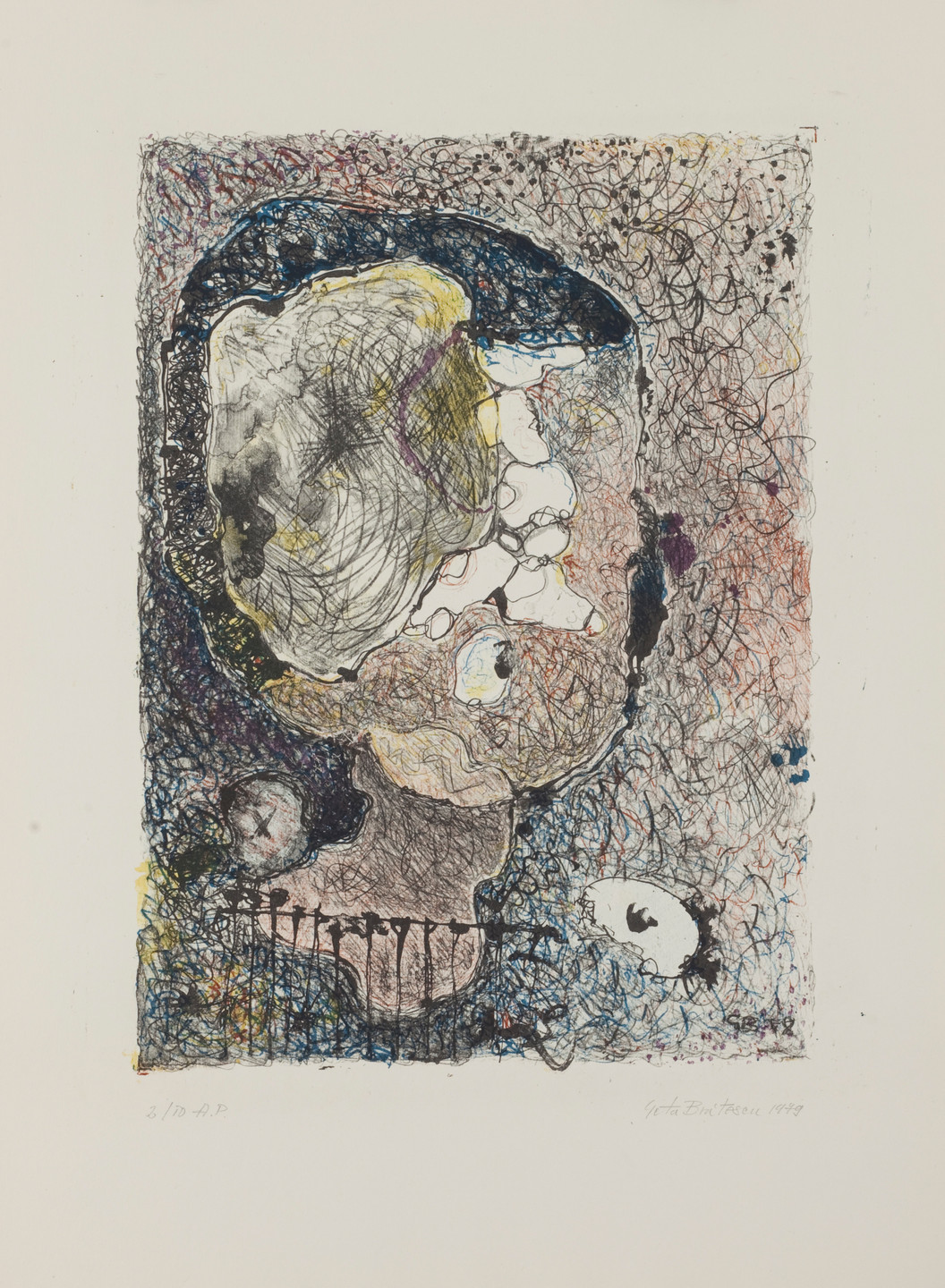 Geta Brătescu. Untitled from the portfolio Portraits of Medea ...