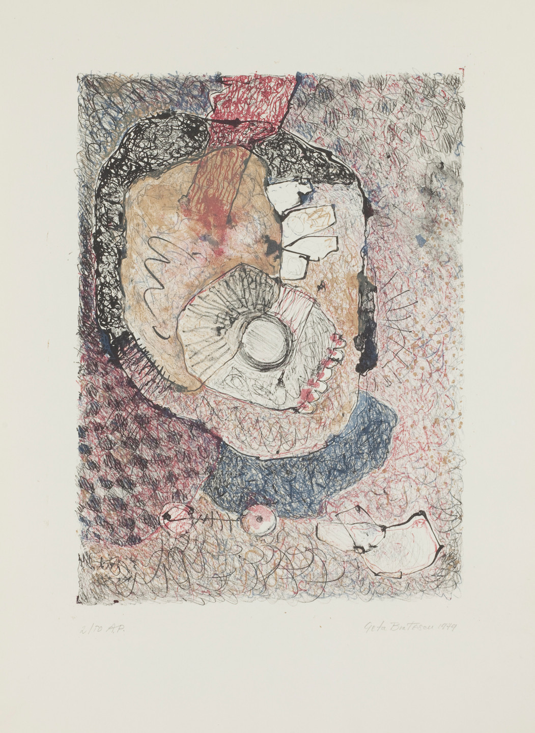 Geta Brătescu. Untitled from the portfolio Portraits of Medea ...