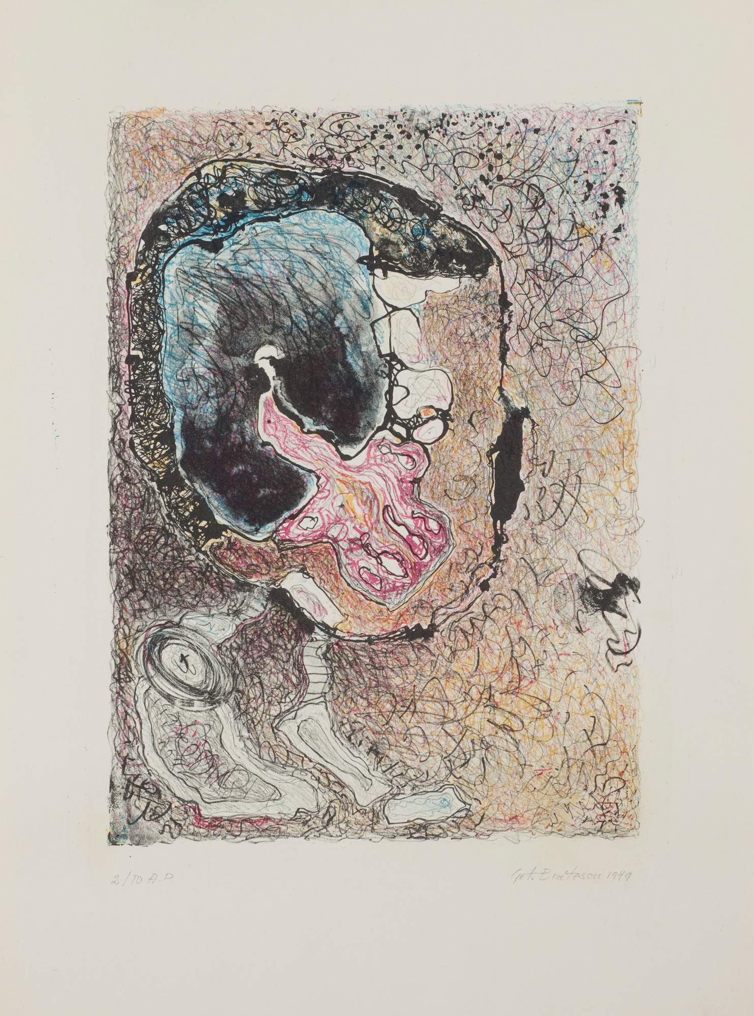 Geta Brătescu. Untitled from the portfolio Portraits of Medea ...