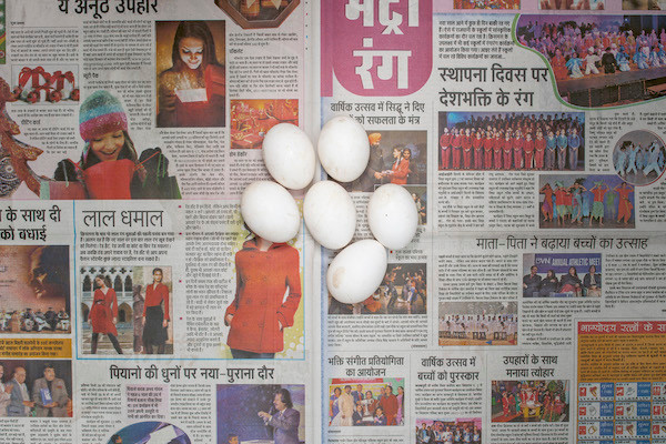 Chow and Lin, Stefen Chow, Huiyi Lin. The Poverty Line (Eggs) (India ...